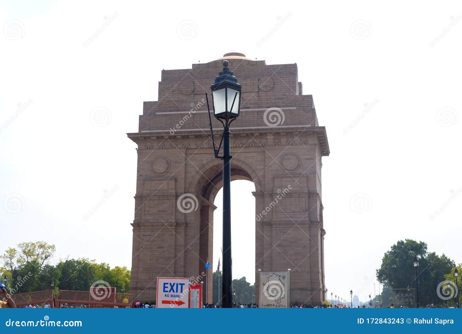 India Gate Full View during Day at Delhi India, Famous India Gate View ...