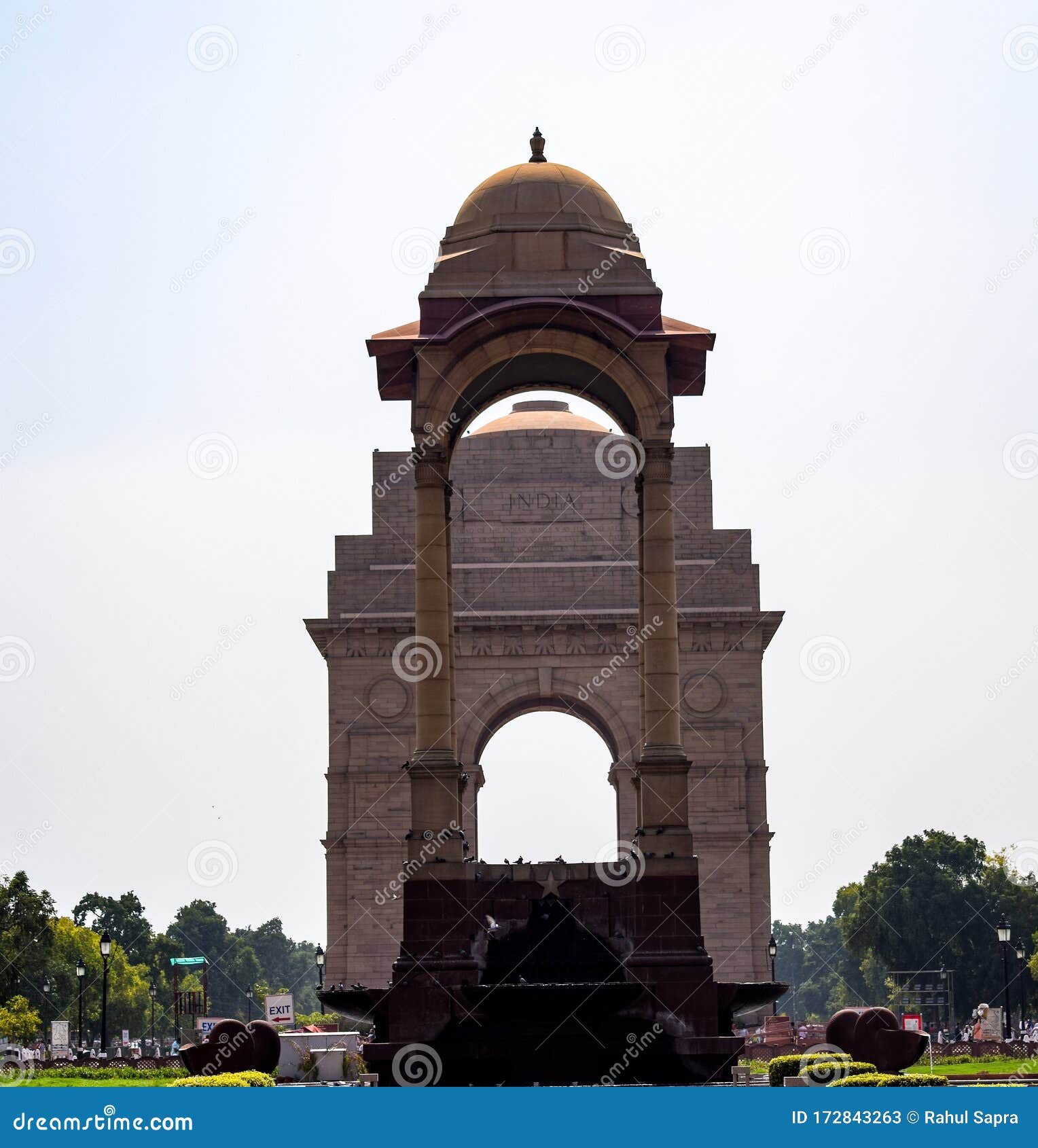 India Gate Full View during Day at Delhi India, Famous India Gate View ...