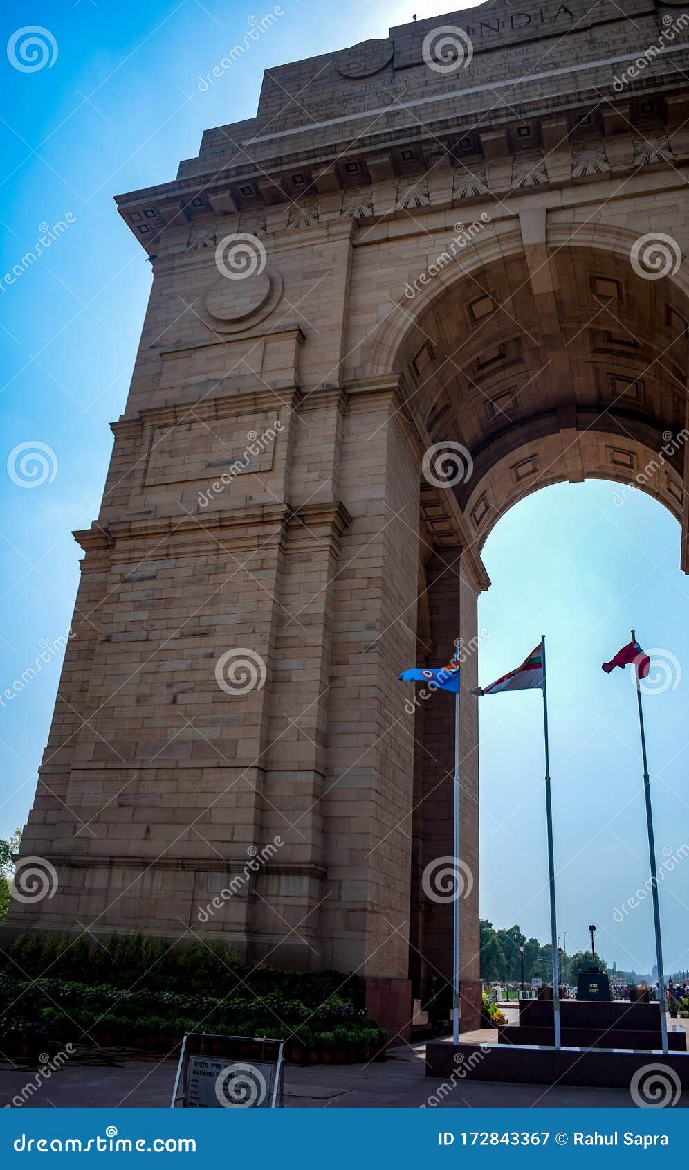 India Gate Full View during Day at Delhi India, Famous India Gate View ...