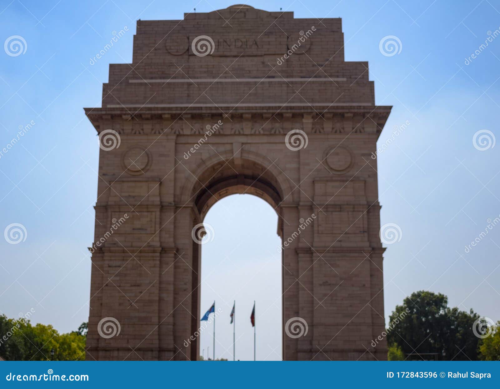India Gate Full View during Day at Delhi India, Famous India Gate View ...