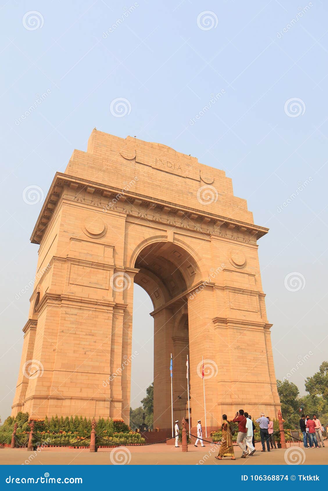 India Gate Historical Architecture New Delhi India Editorial Stock ...