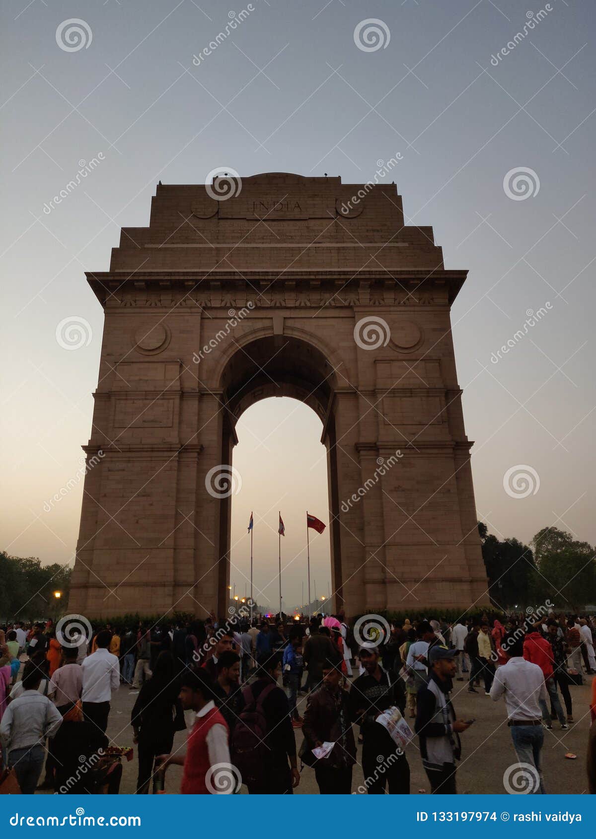 India Gate, New Delhi editorial stock image. Image of tourism - 133197974