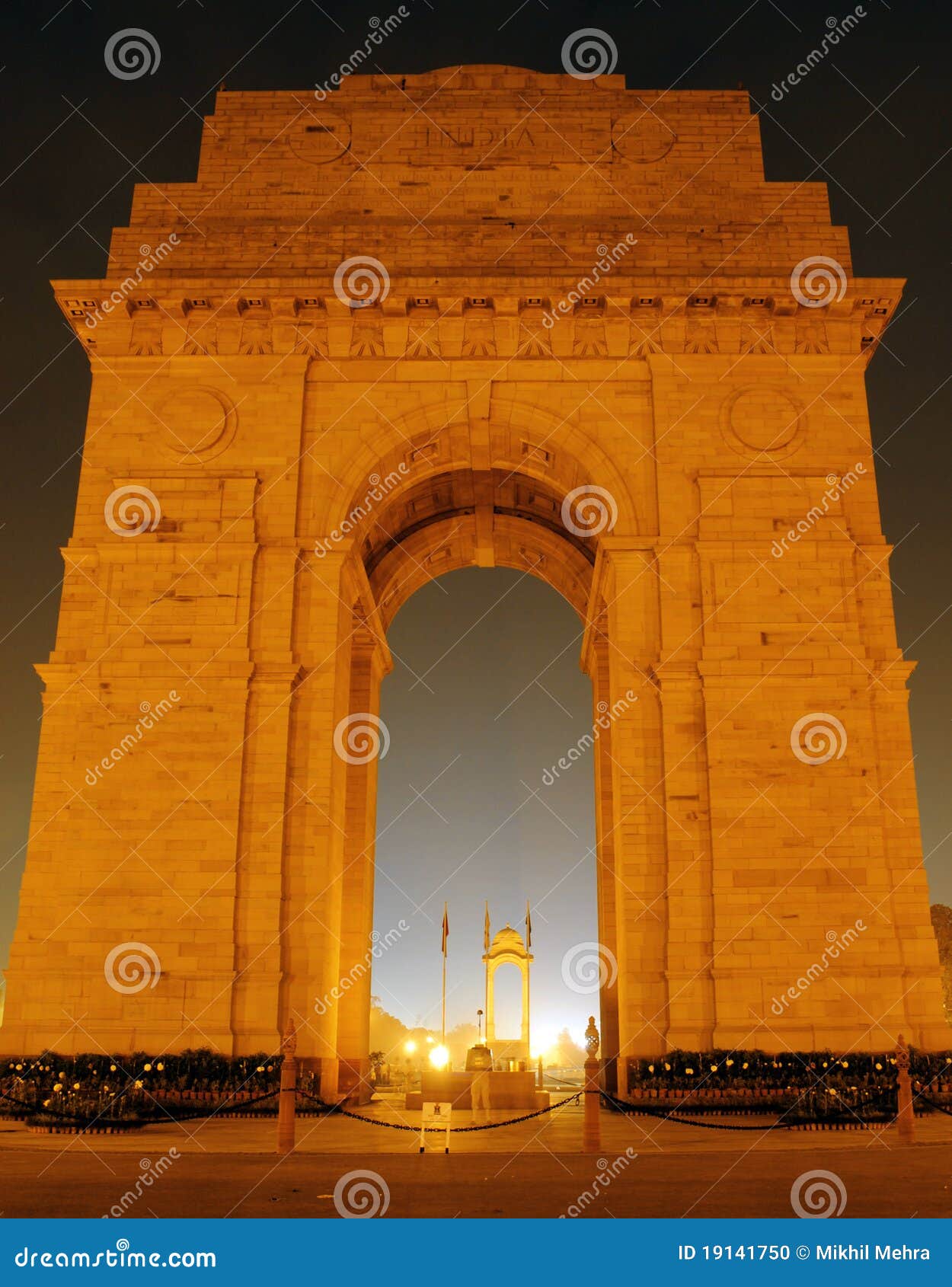 India Gate - Delhi In India Royalty-Free Stock Photo | CartoonDealer ...