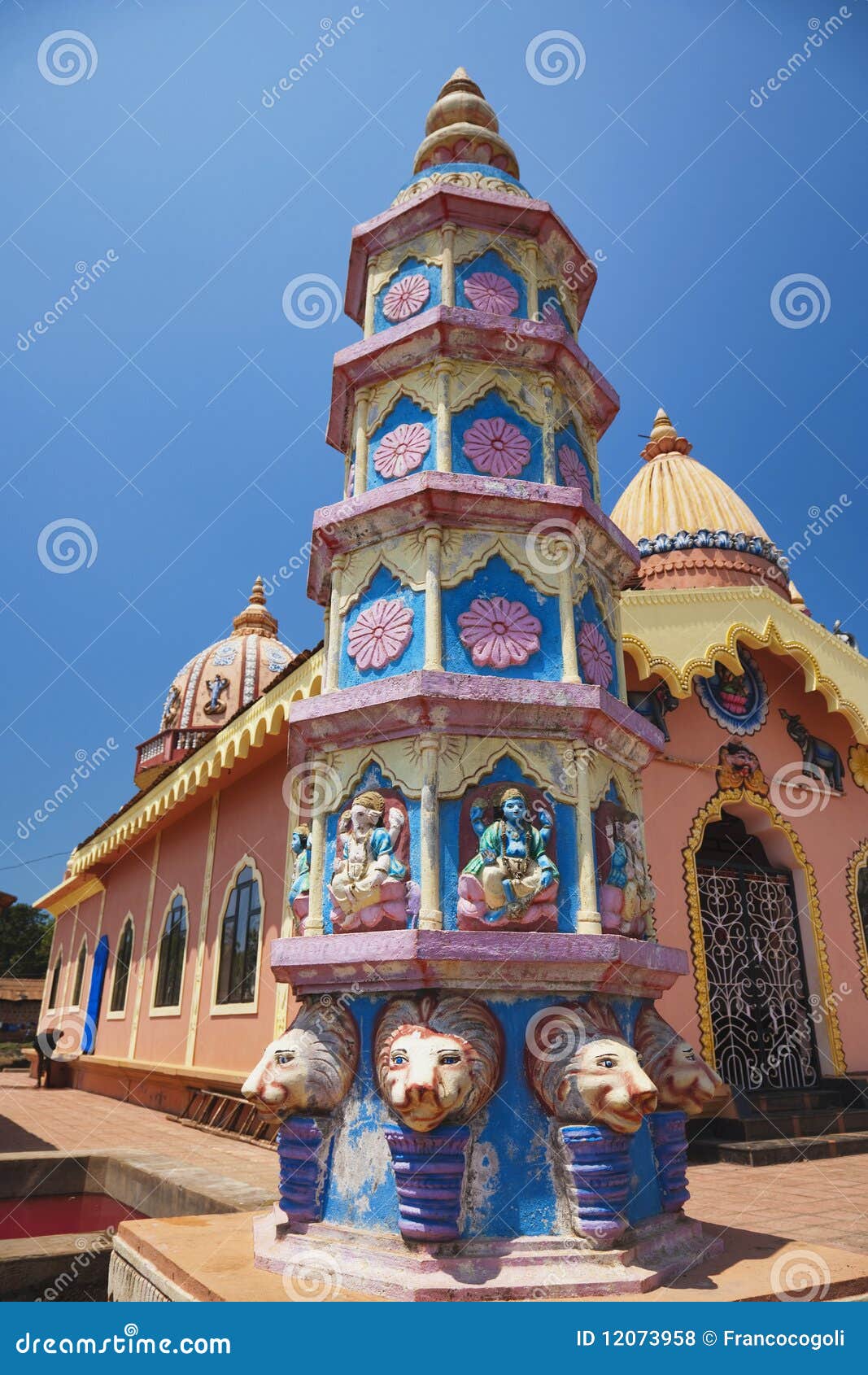 India - Goa - Anjuna stock photo. Image of blue, destinations - 12073958