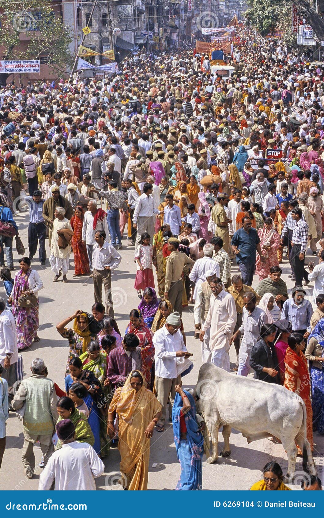 India Kumbh Mela editorial stock image. Image of crowd - 6269104