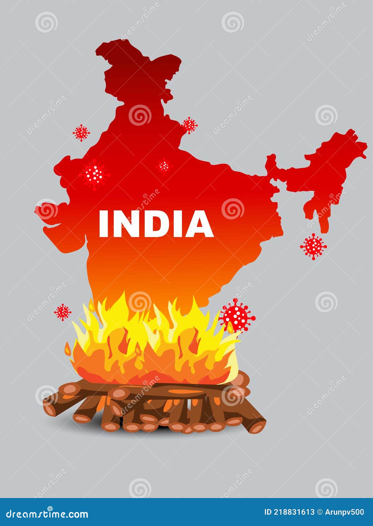 India Lockdown Preventing Covid19, Corona Virus Epidemic and Outbreak ...