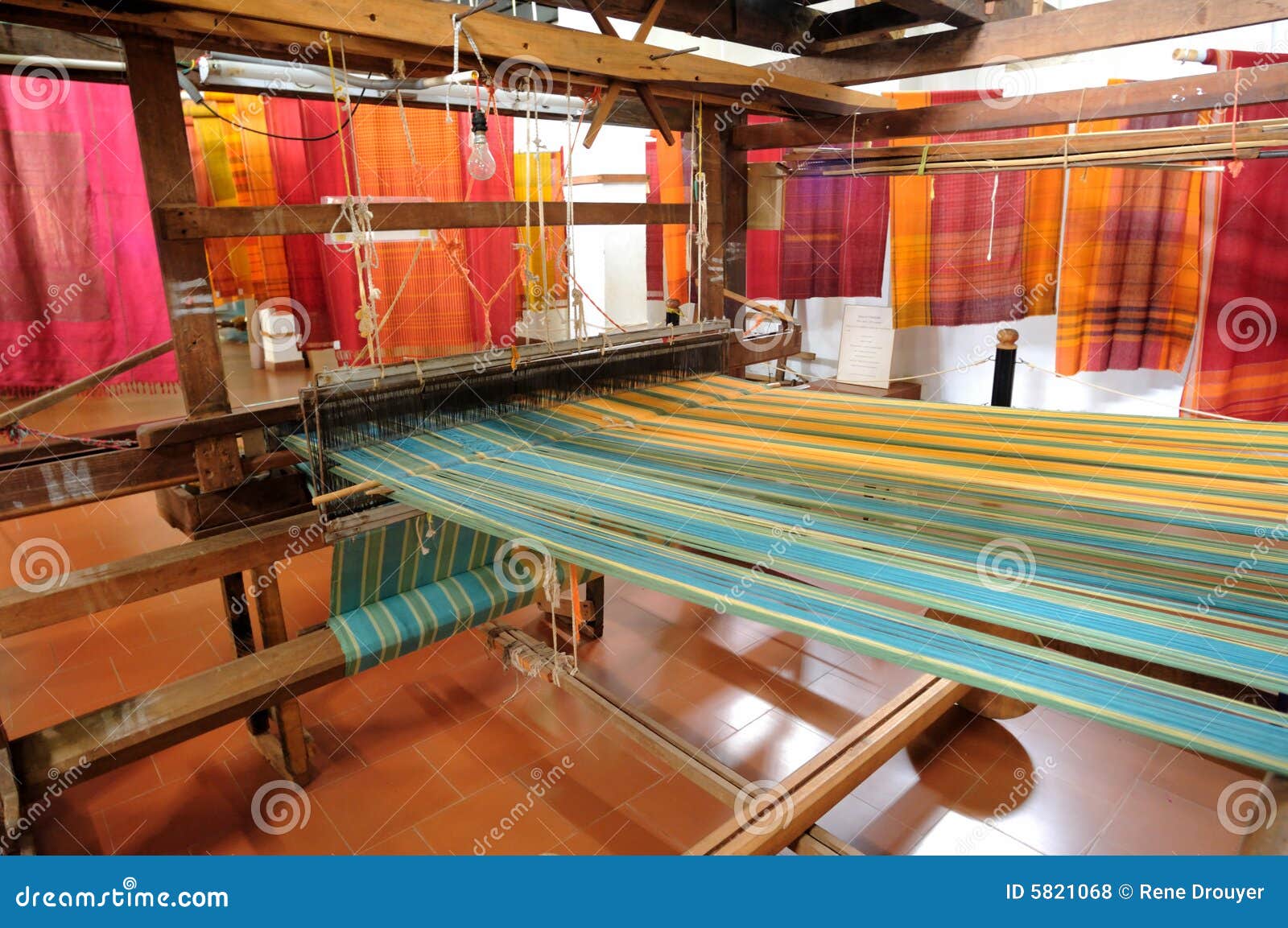India: loom stock photo. Image of handloom, textile, design - 5821068