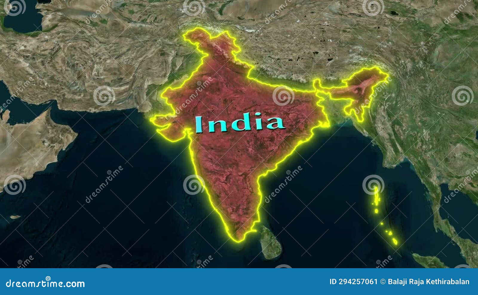 India Map stock video. Video of earth, background, motion - 294257061