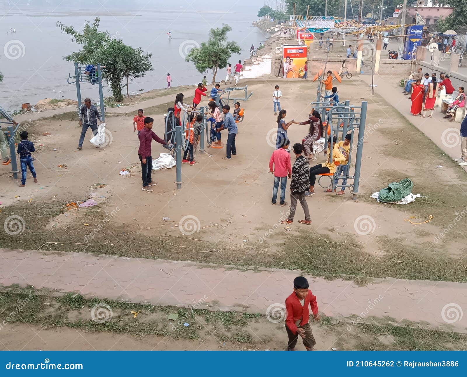 India North Koel River Side View Editorial Photography - Image of ...