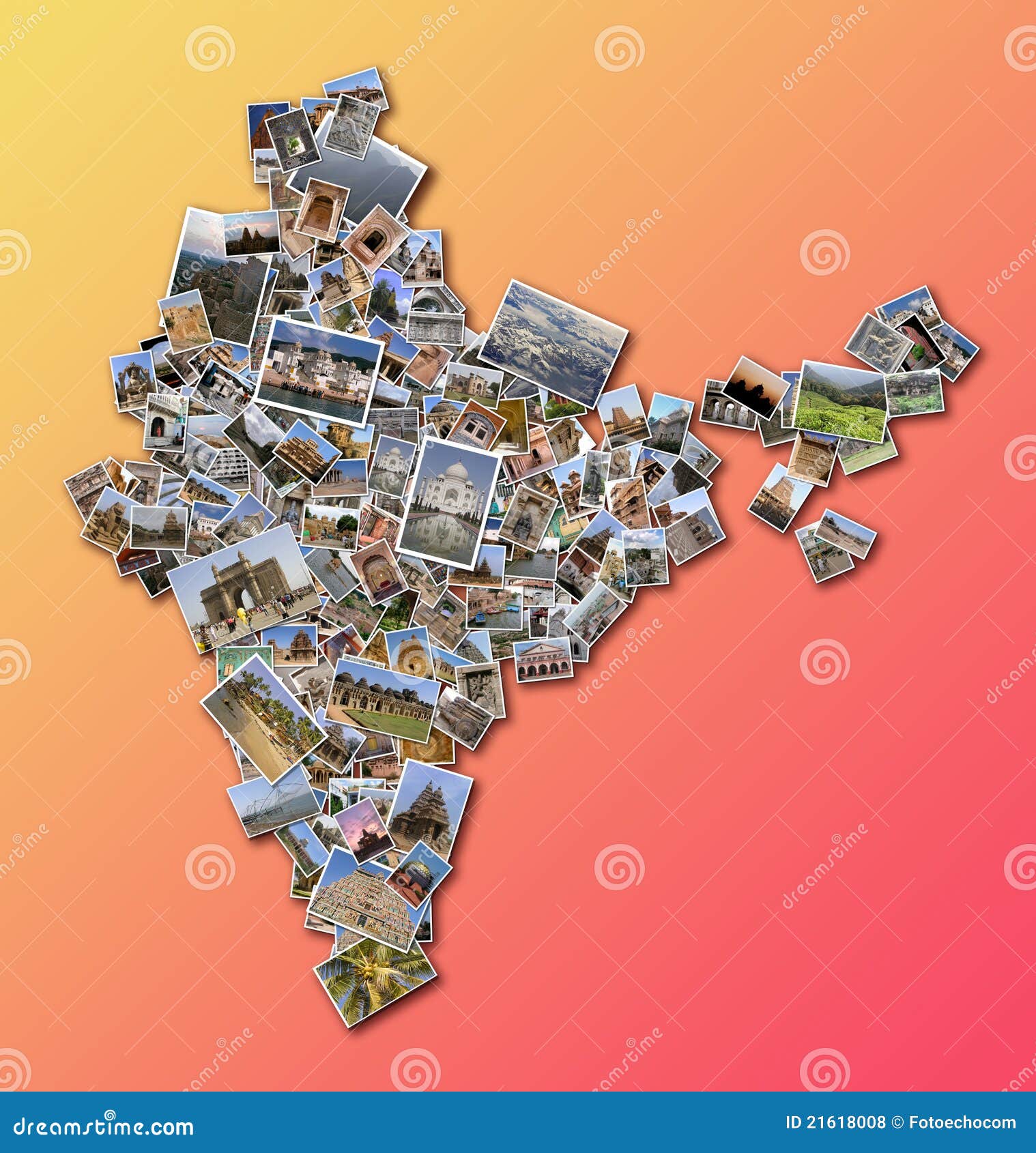 India outline map stock photo. Image of assam, collection - 21618008