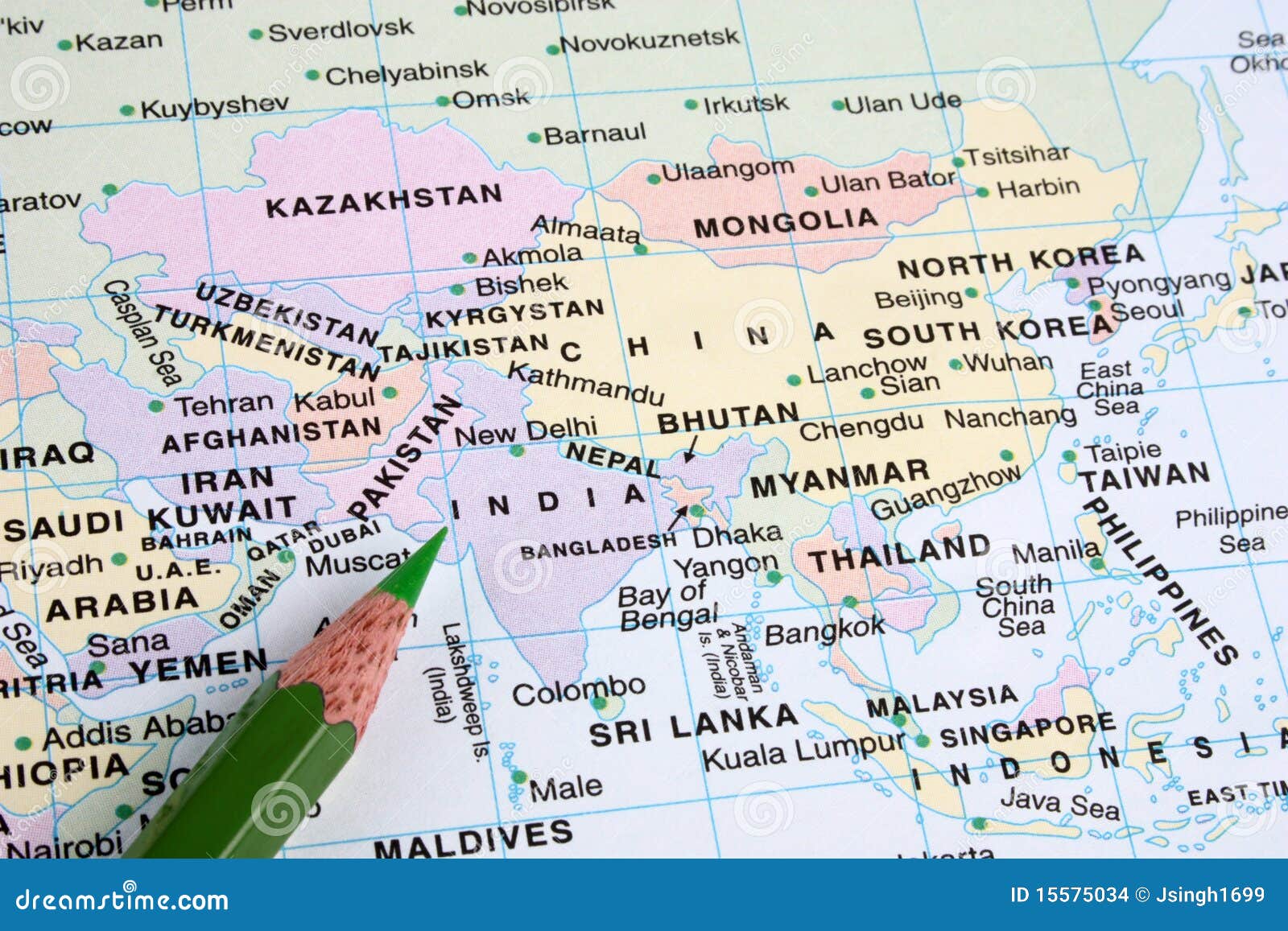 India pointed in world map stock photo. Image of india - 15575034