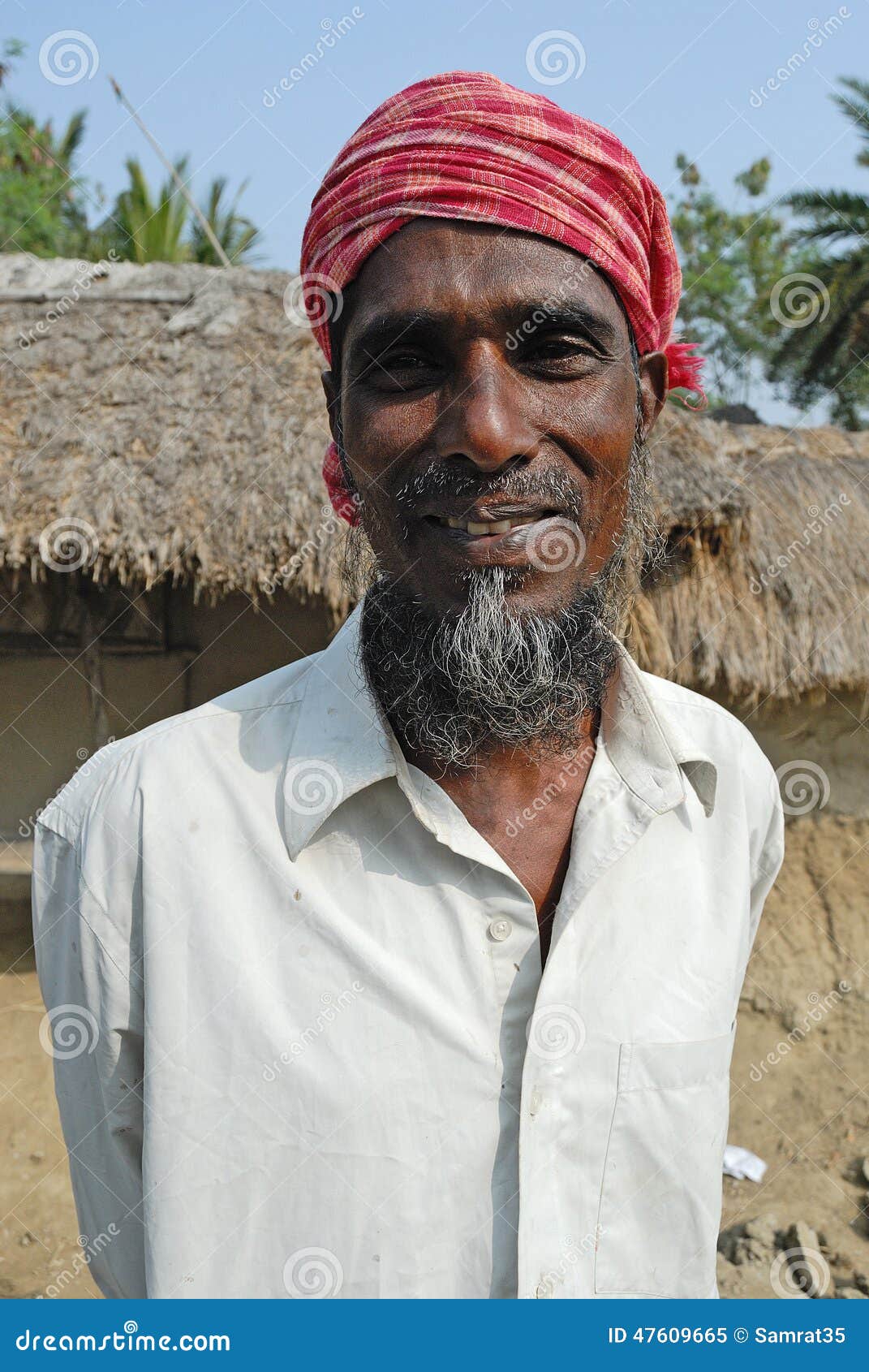 India Rural Man editorial image. Image of tree, look - 47609665