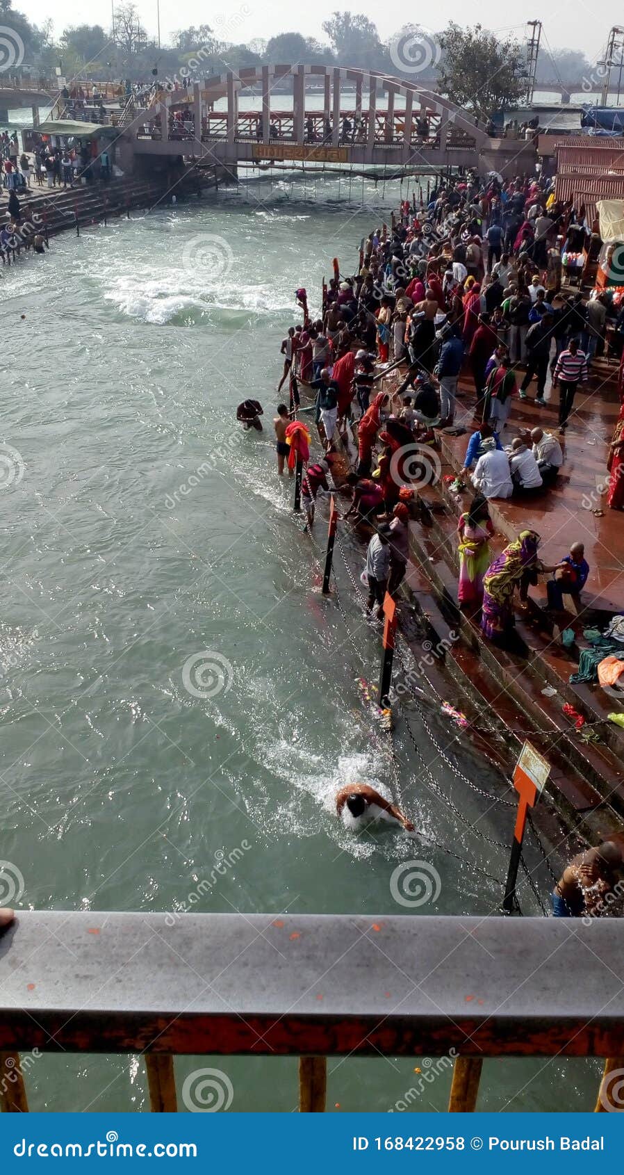 India& X27;s Famous Holy River Ganga Editorial Stock Photo - Image of ...