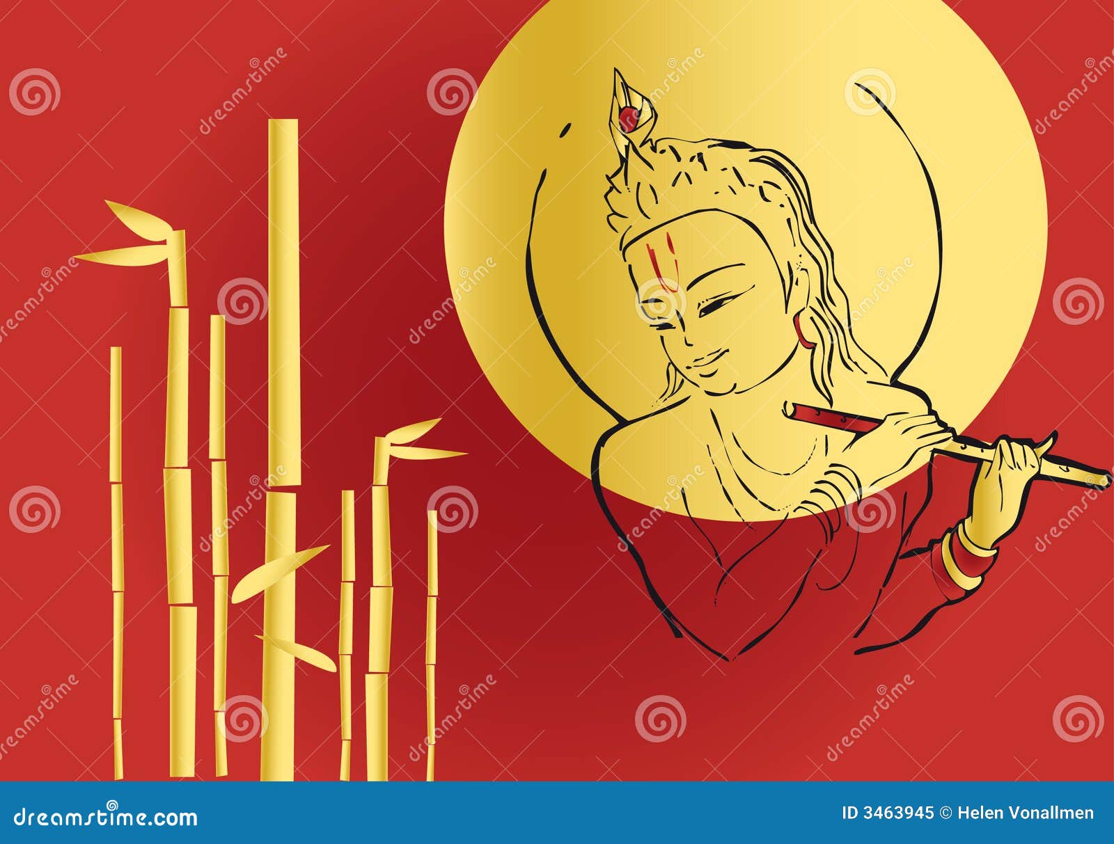 India Series - Murali Krishna Stock Vector - Illustration of oriental ...