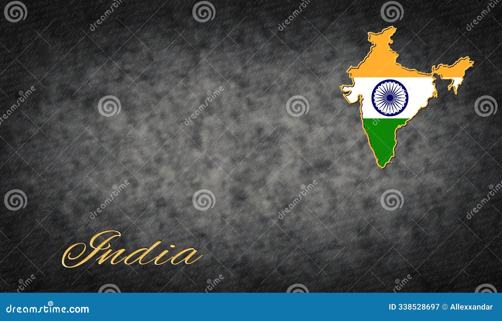 India Symbols, Map of India Stock Image - Image of landmark, historic ...