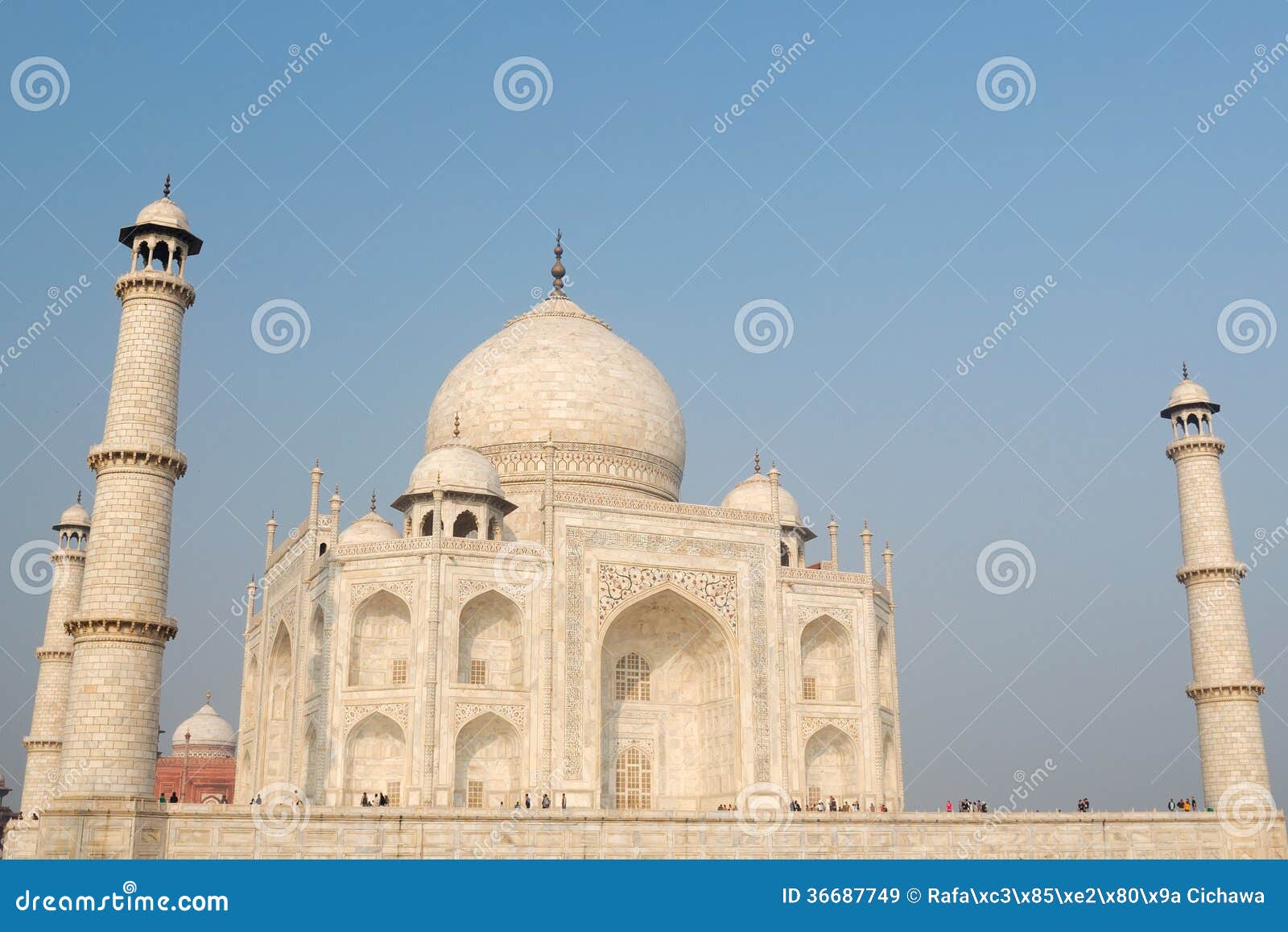 India, Taj Machal stock afbeelding. Image of architectuur - 36687749