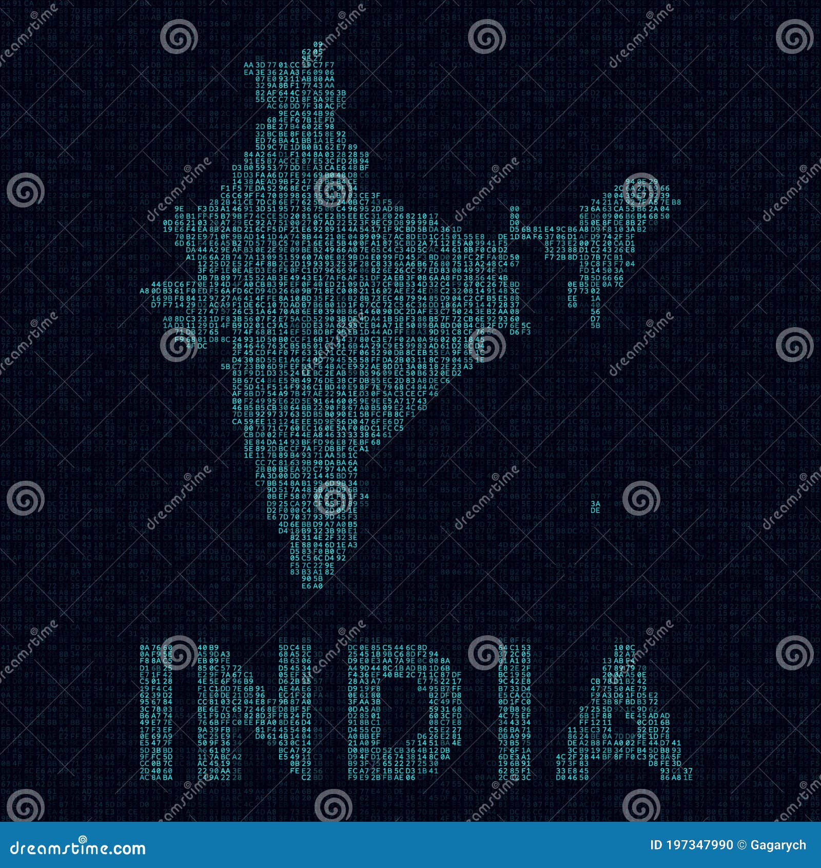 India tech map. stock vector. Illustration of boundary - 197347990