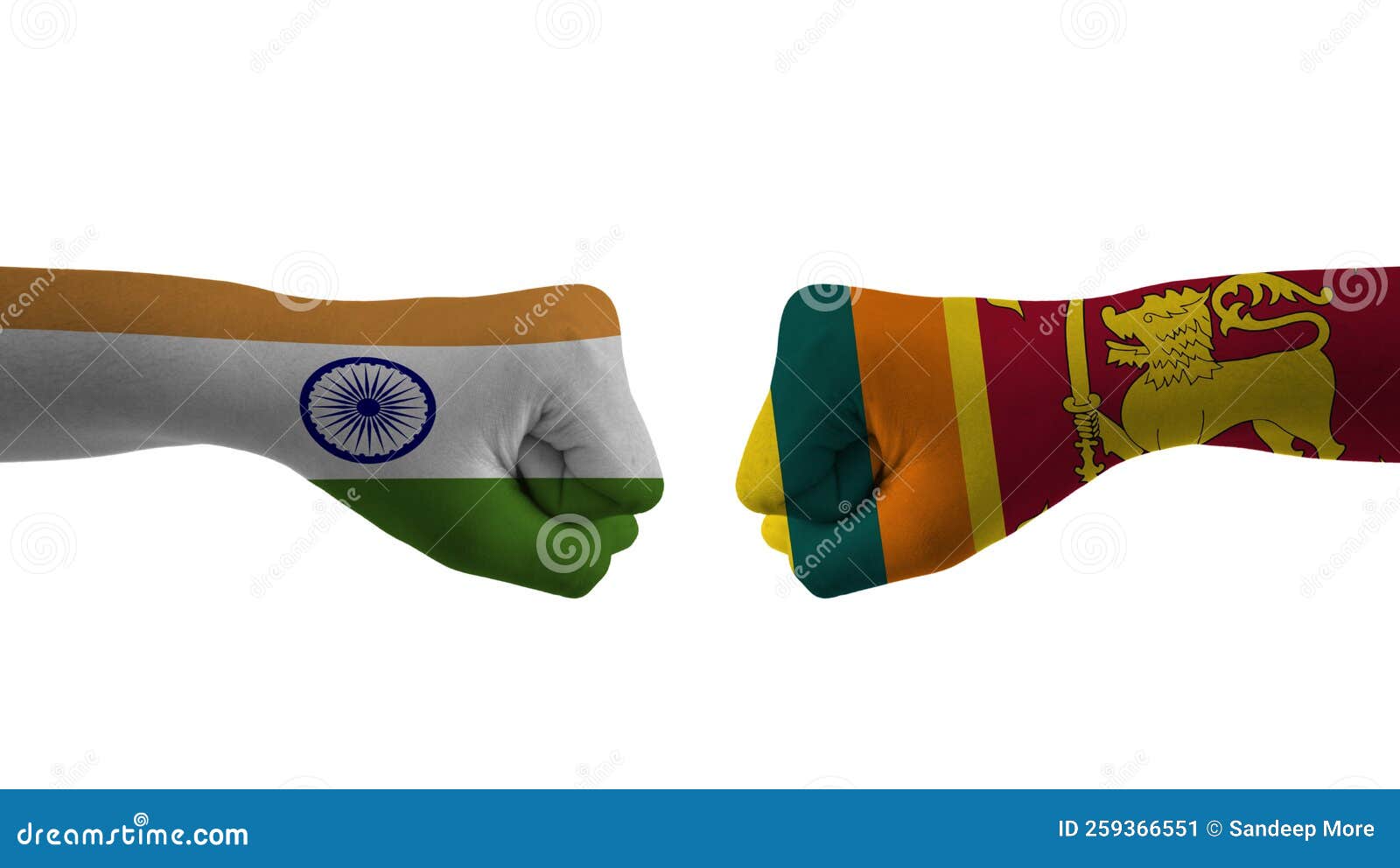 India Vs Sri Lanka Hand Flag Man Hands Patterned with the India Vs Sri ...