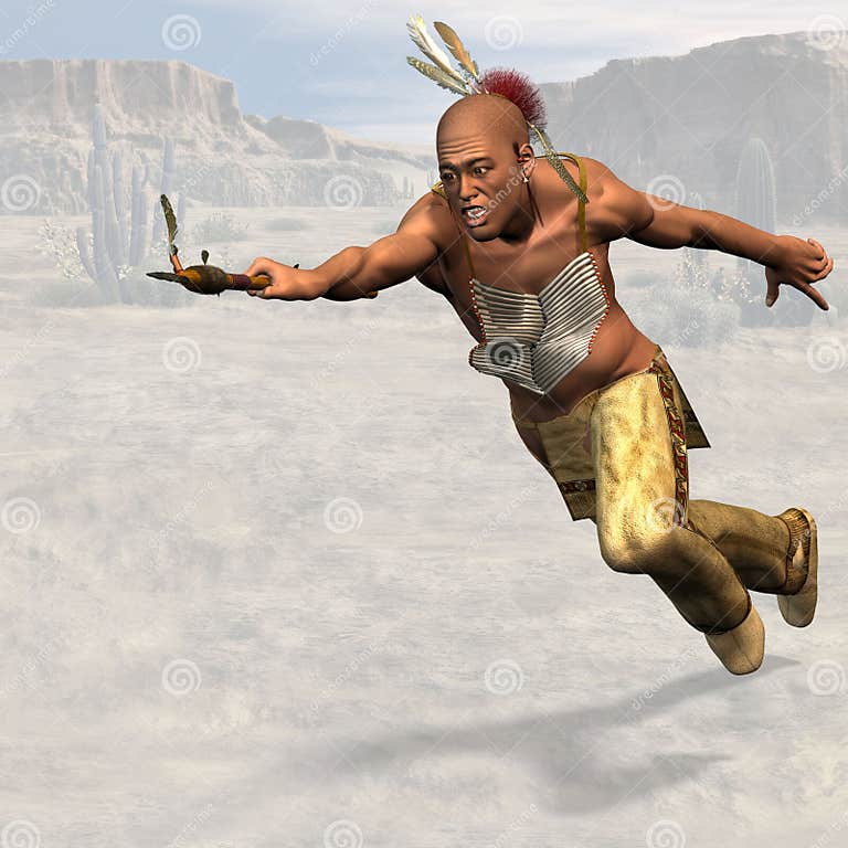 Indian #01 stock illustration. Illustration of sachem - 4007150