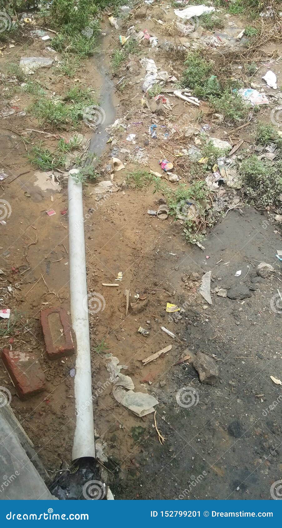 Indian Drainage stock image. Image of nature, type, great - 152799201