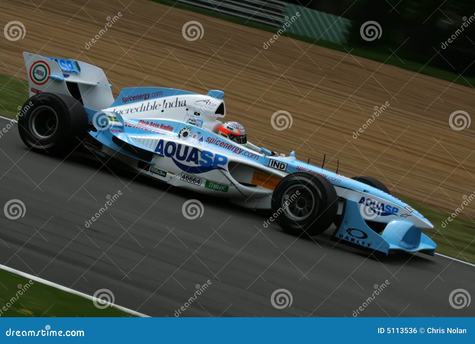 Indian a1 gp race car editorial photo. Image of nationality - 5113536