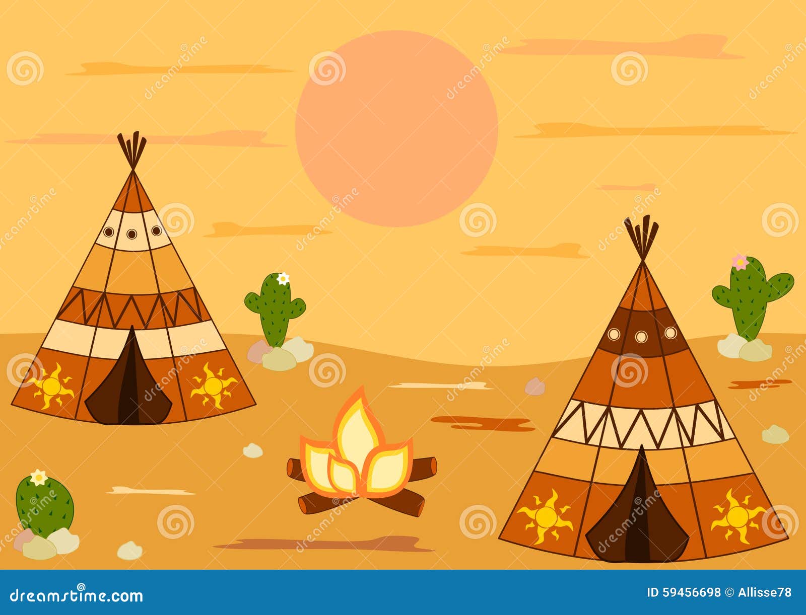 Red Tent. Cartoon Vector Illustration | CartoonDealer.com #20779648