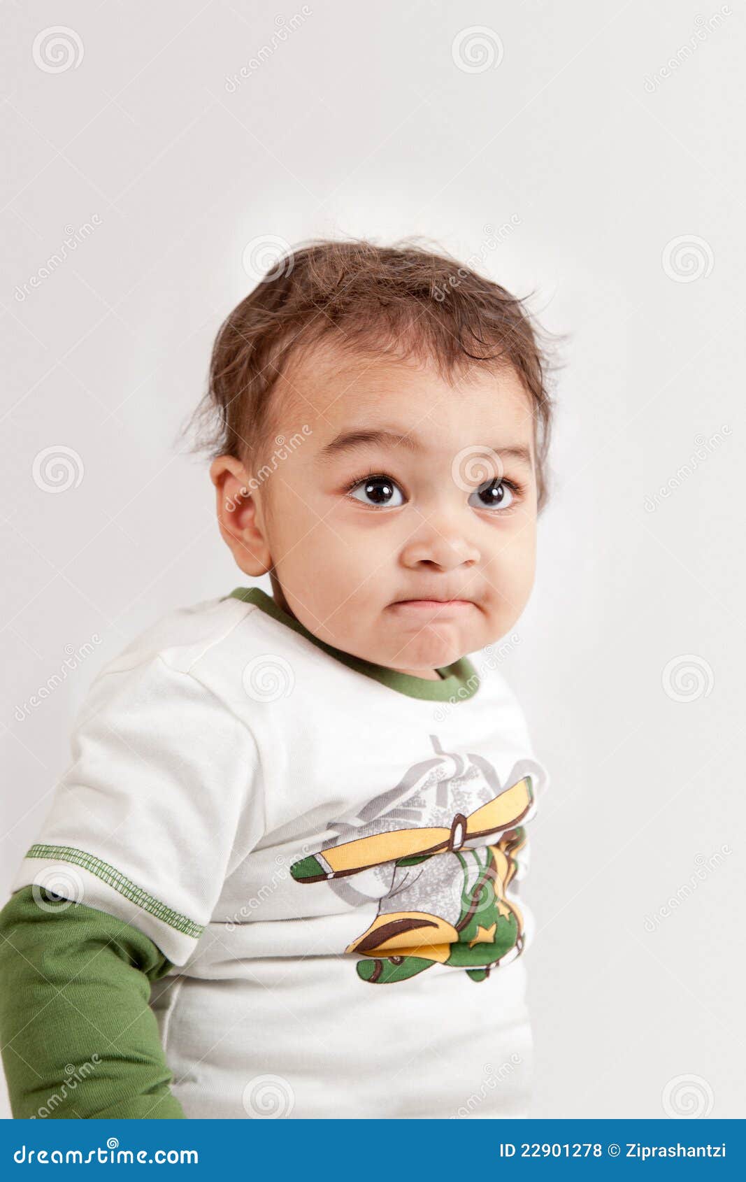 Indian angry baby boy stock photo. Image of mouth, look - 22901278