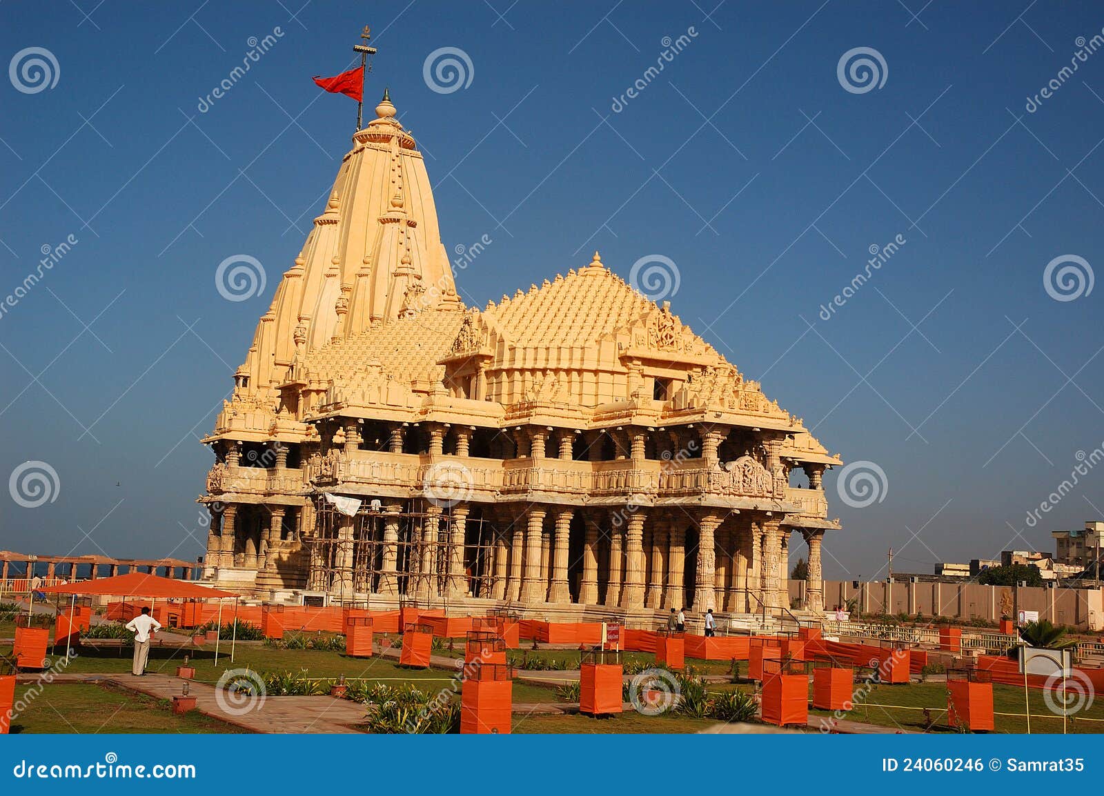Somnath Temple Full View, Somnath Temple In Gujarat India, Temple In ...