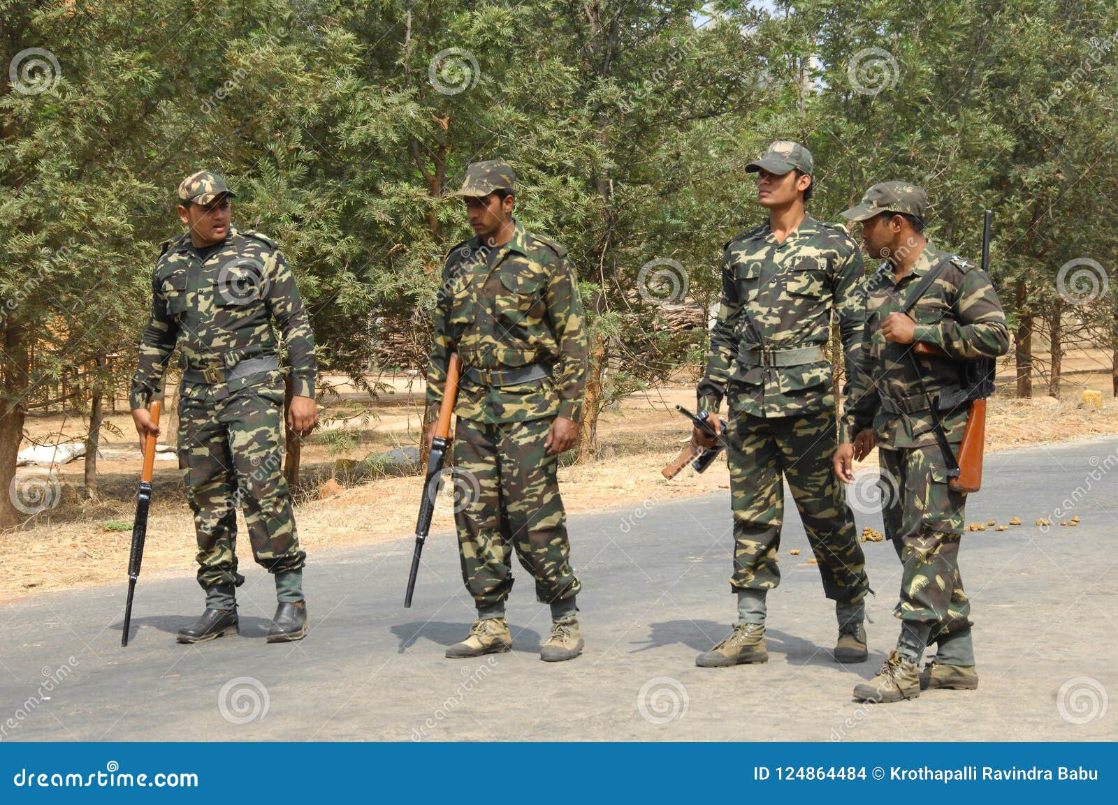 Indian Army Border Security Force Editorial Stock Image - Image of ...
