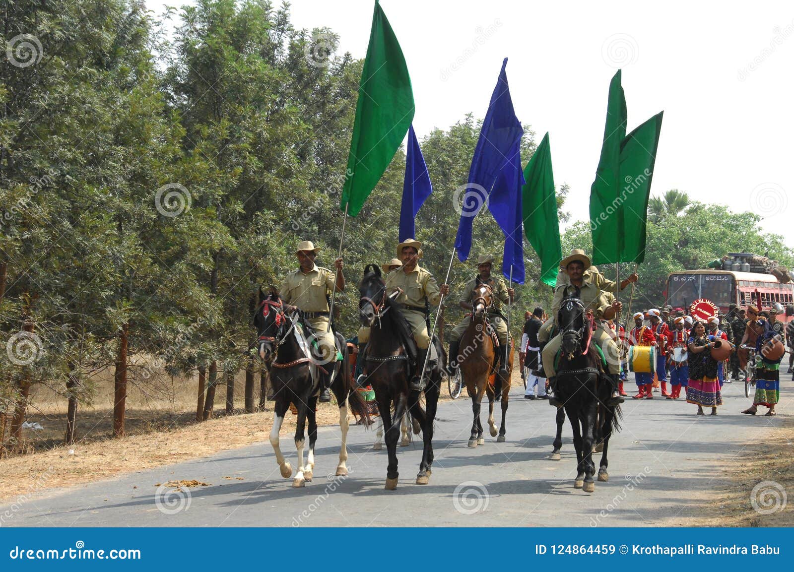 Indian Army Border Security Force Editorial Stock Image - Image of fire ...