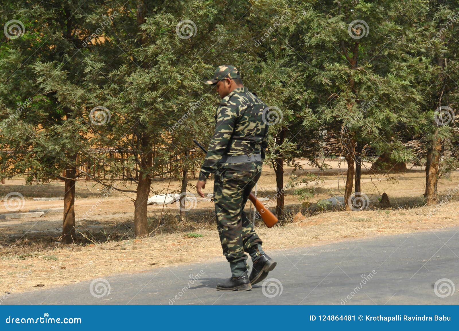 Indian Army Border Security Force Editorial Photo - Image of border ...