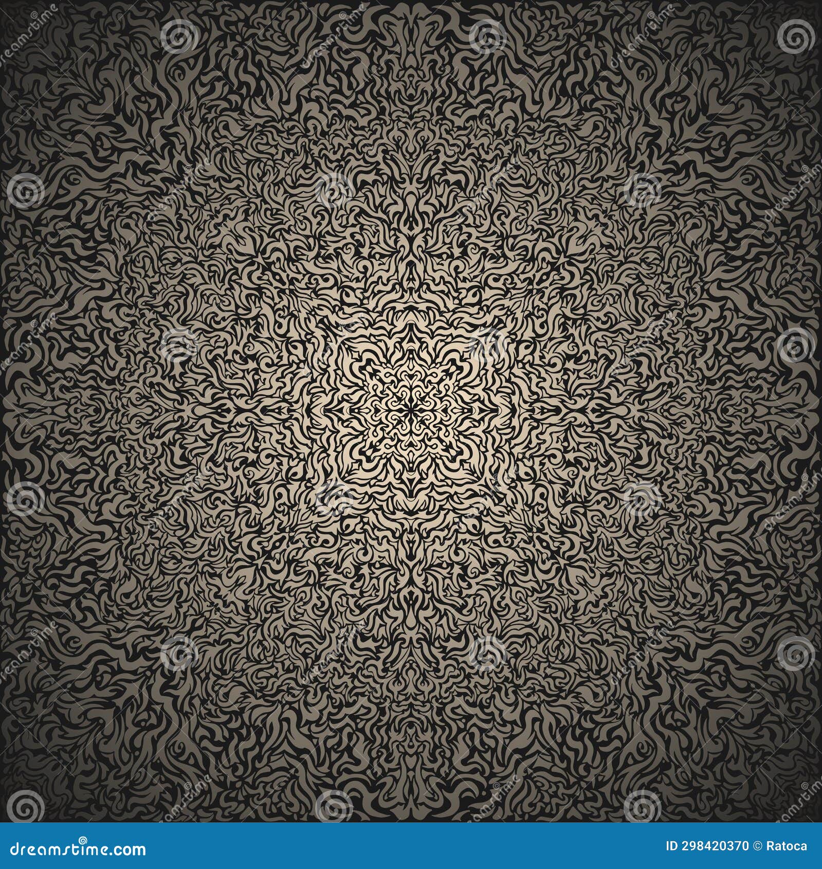 Indian art background stock vector. Illustration of decorative - 298420370