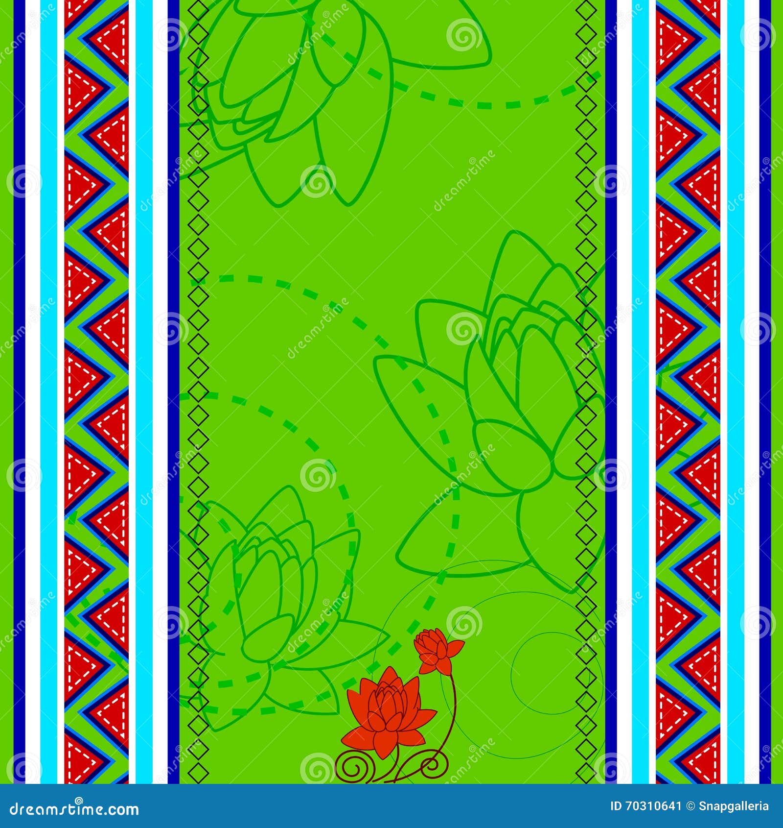 Indian Art background stock vector. Illustration of culture - 70310641