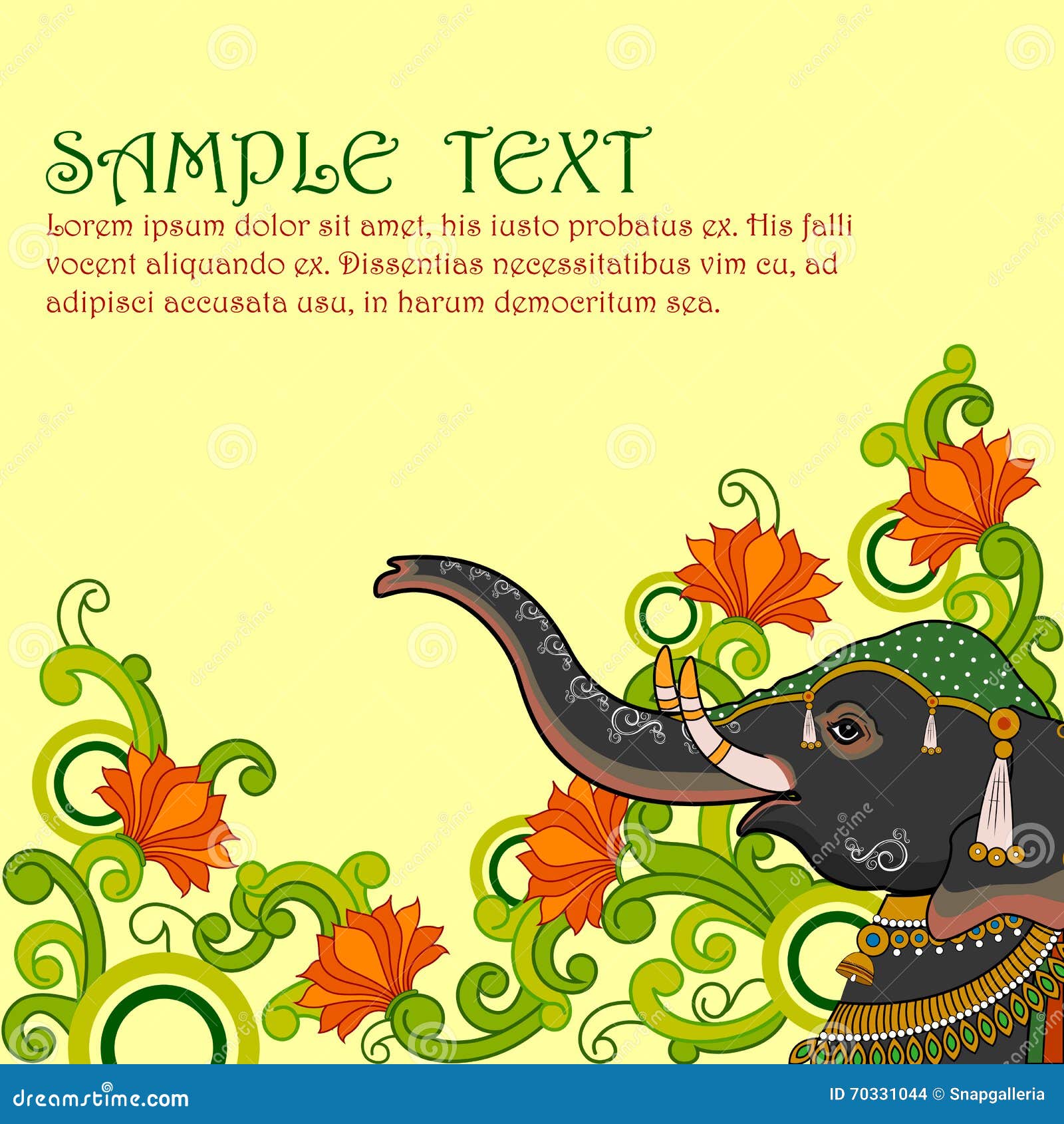 Indian Art background stock vector. Illustration of cultural - 70331044