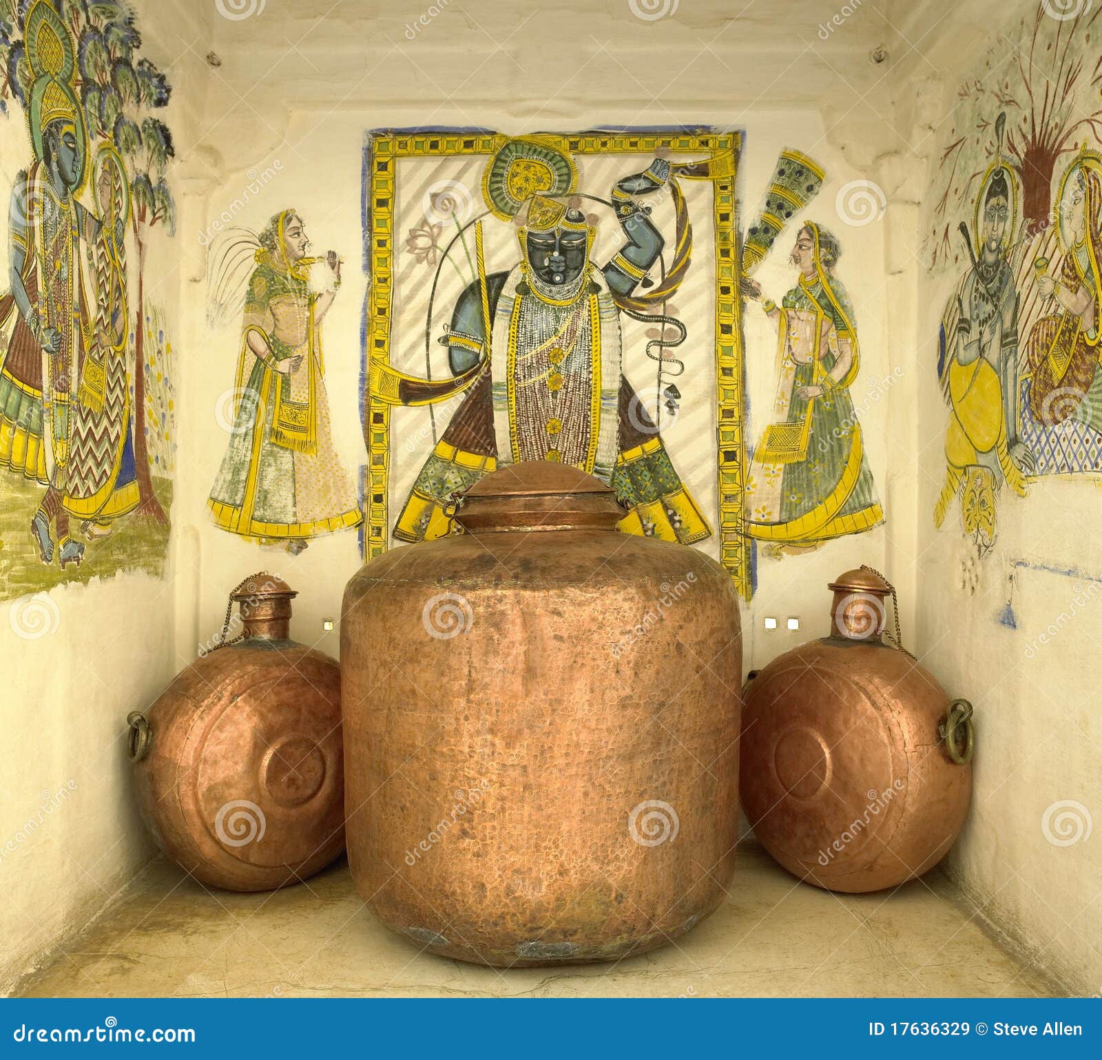 Indian Artwork & Copper Vessels - Jaipur - India Editorial Stock Image ...