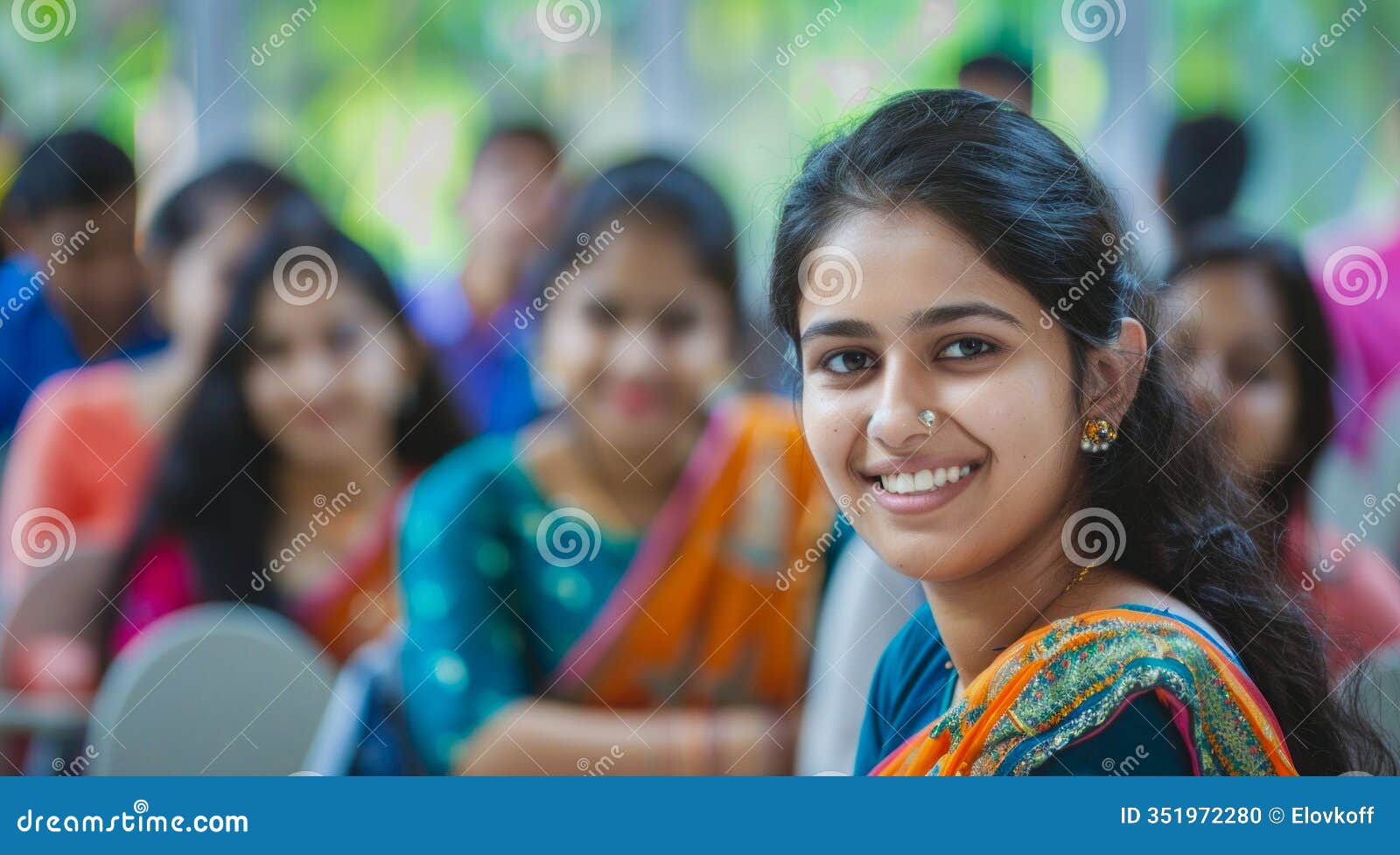 Indian Asian and Middle Eastern Happy Students Studying Together. Stock ...