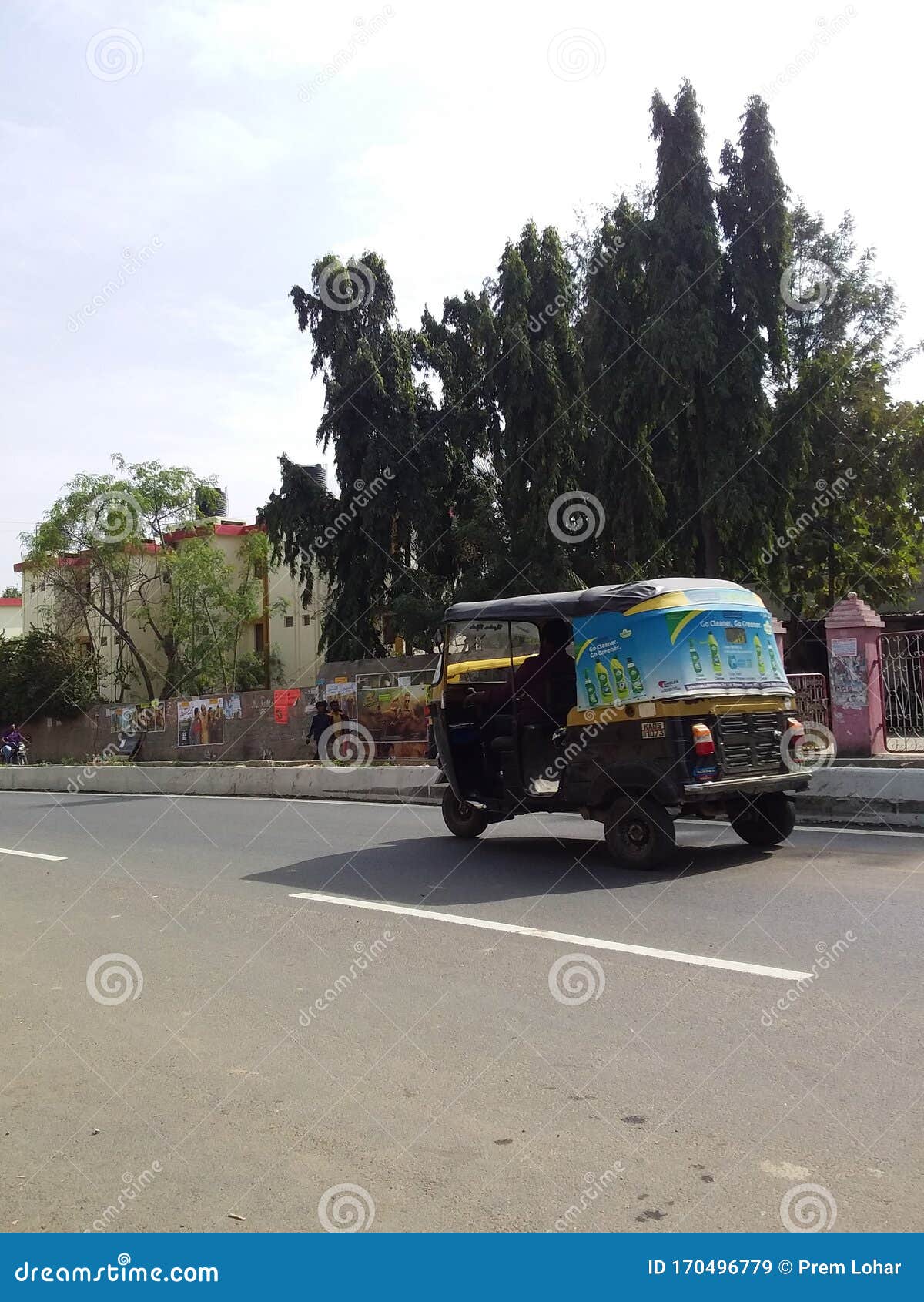 Indian Auto Rickshaw. Most Popular Transport In India Auto.Three ...