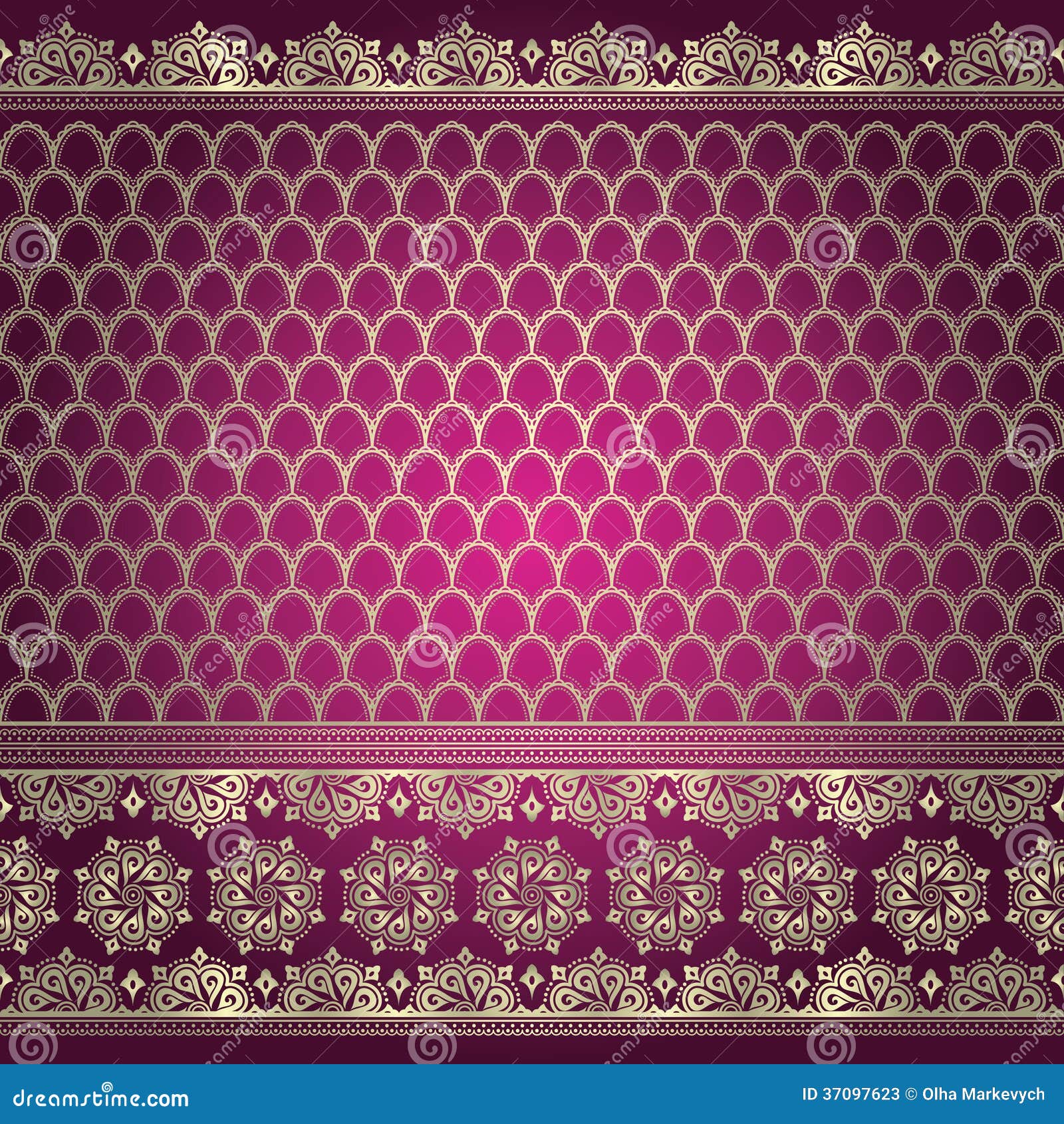 Indian Wallpaper Pattern Purple