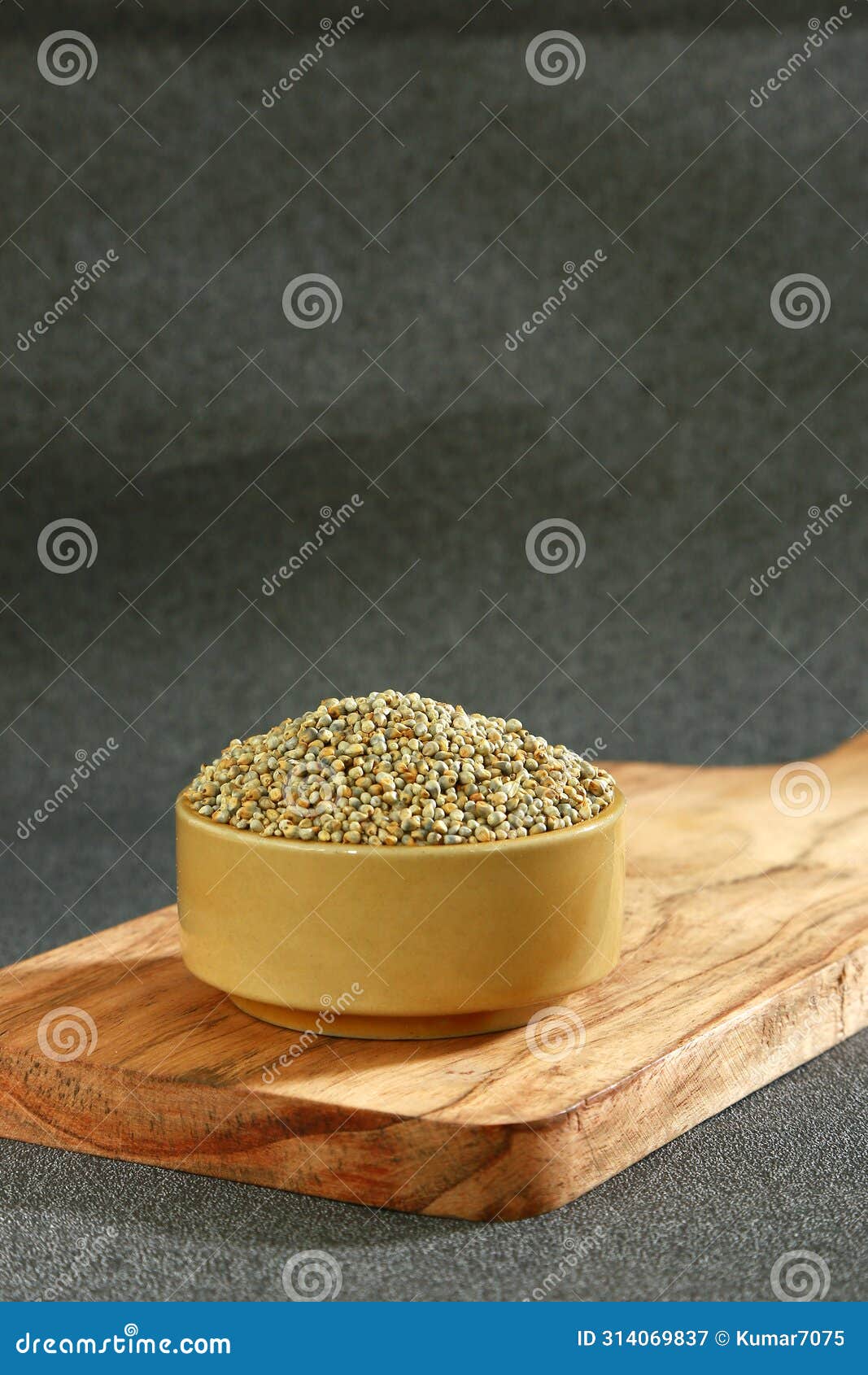 Indian Bajra or Pearl Millet Stock Image - Image of eatable, jute ...