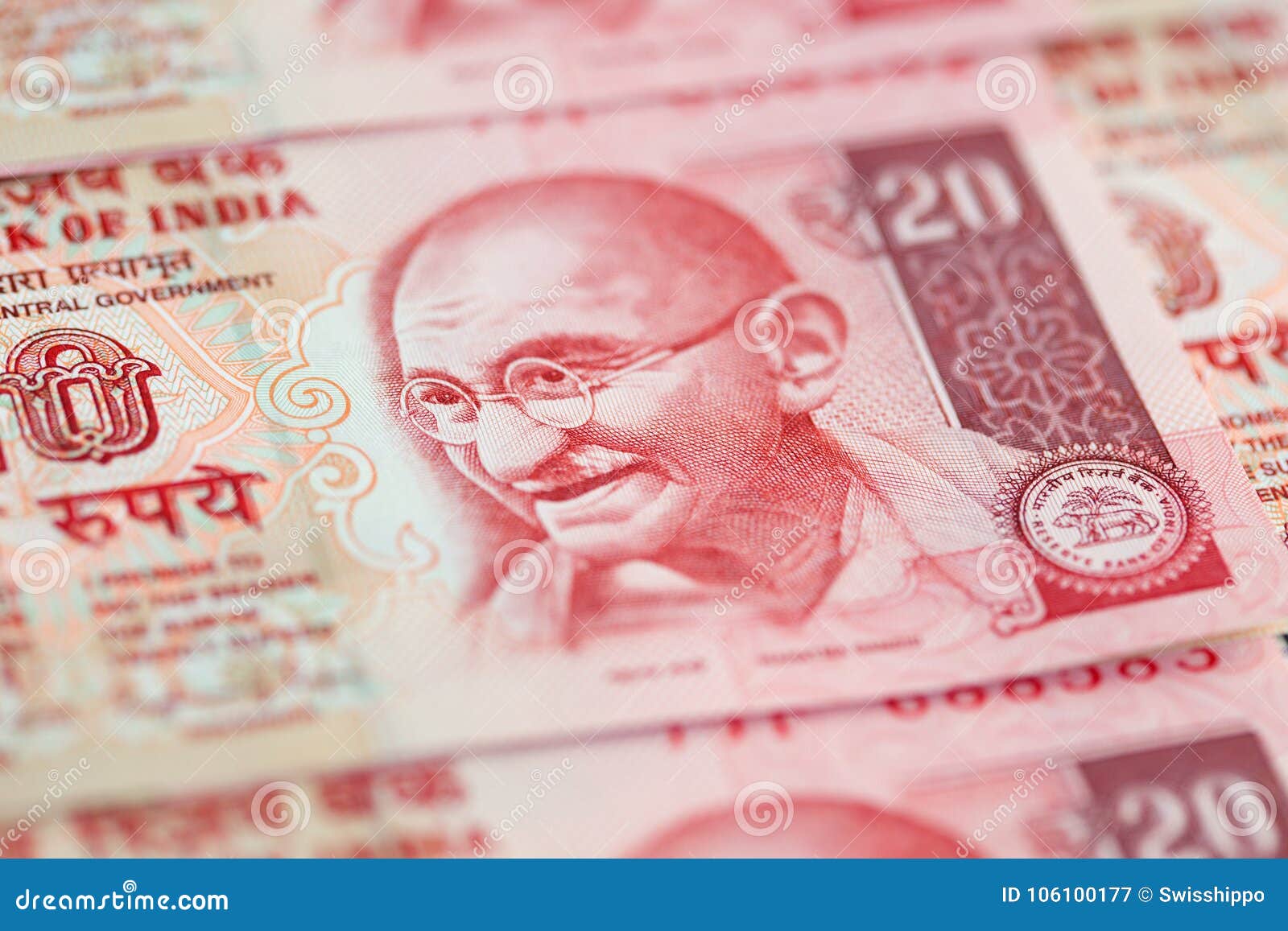 Indian banknotes stock image. Image of india, cash, currency - 106100177