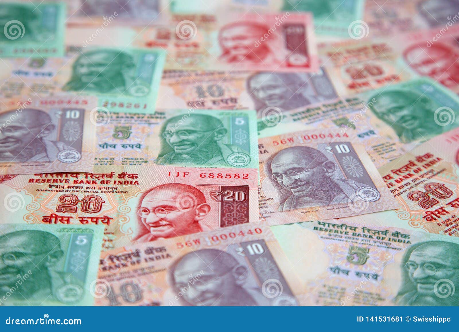 Indian banknotes stock image. Image of india, note, asia - 141531681