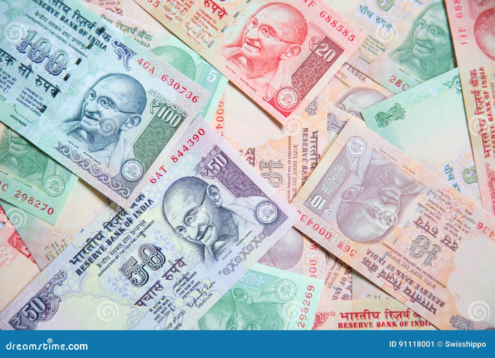 Indian banknotes stock image. Image of expense, banknote - 91118001