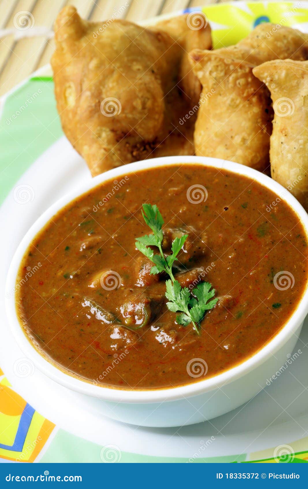 Indian bean curry stock photo. Image of food, tasty, bowl - 18335372