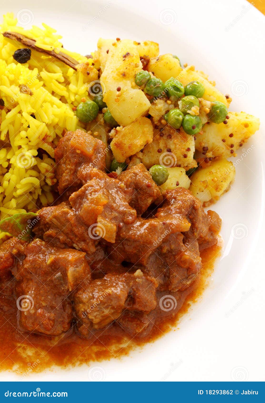 Indian Beef Curry stock photo. Image of indian, condiments - 18293862