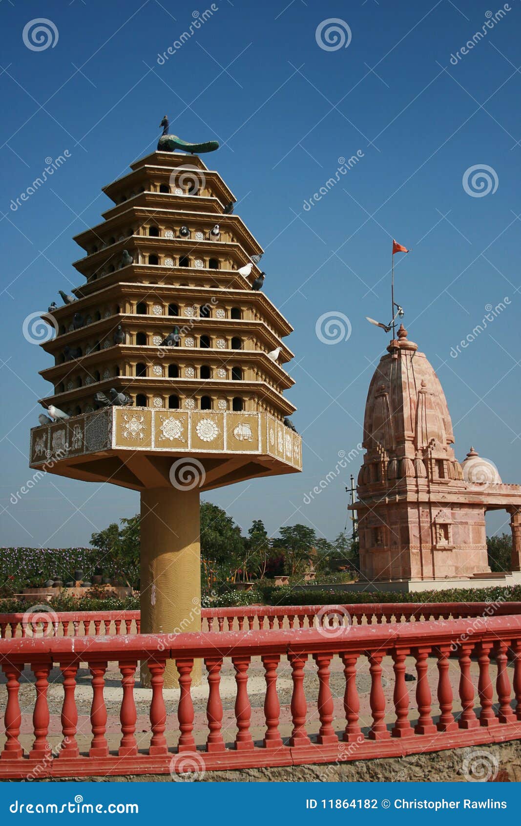 Indian Bird House stock photo. Image of asian, india - 11864182