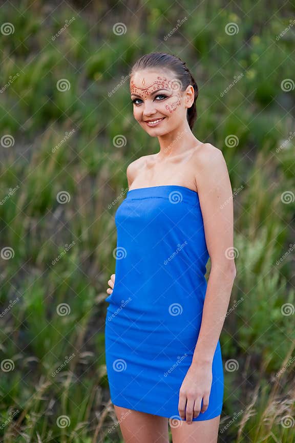 Indian body art stock photo. Image of female, beauty - 23371440