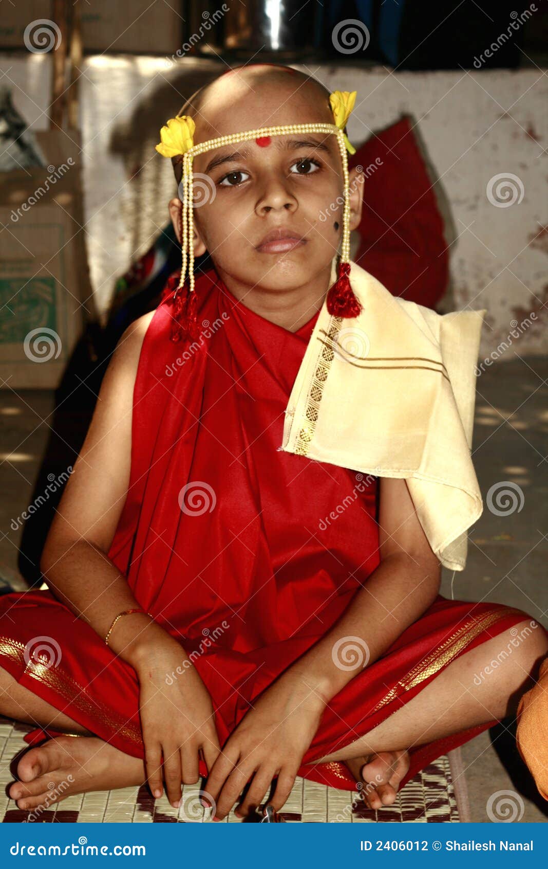 Indian boy stock photo. Image of thread, looking, dressed - 2406012