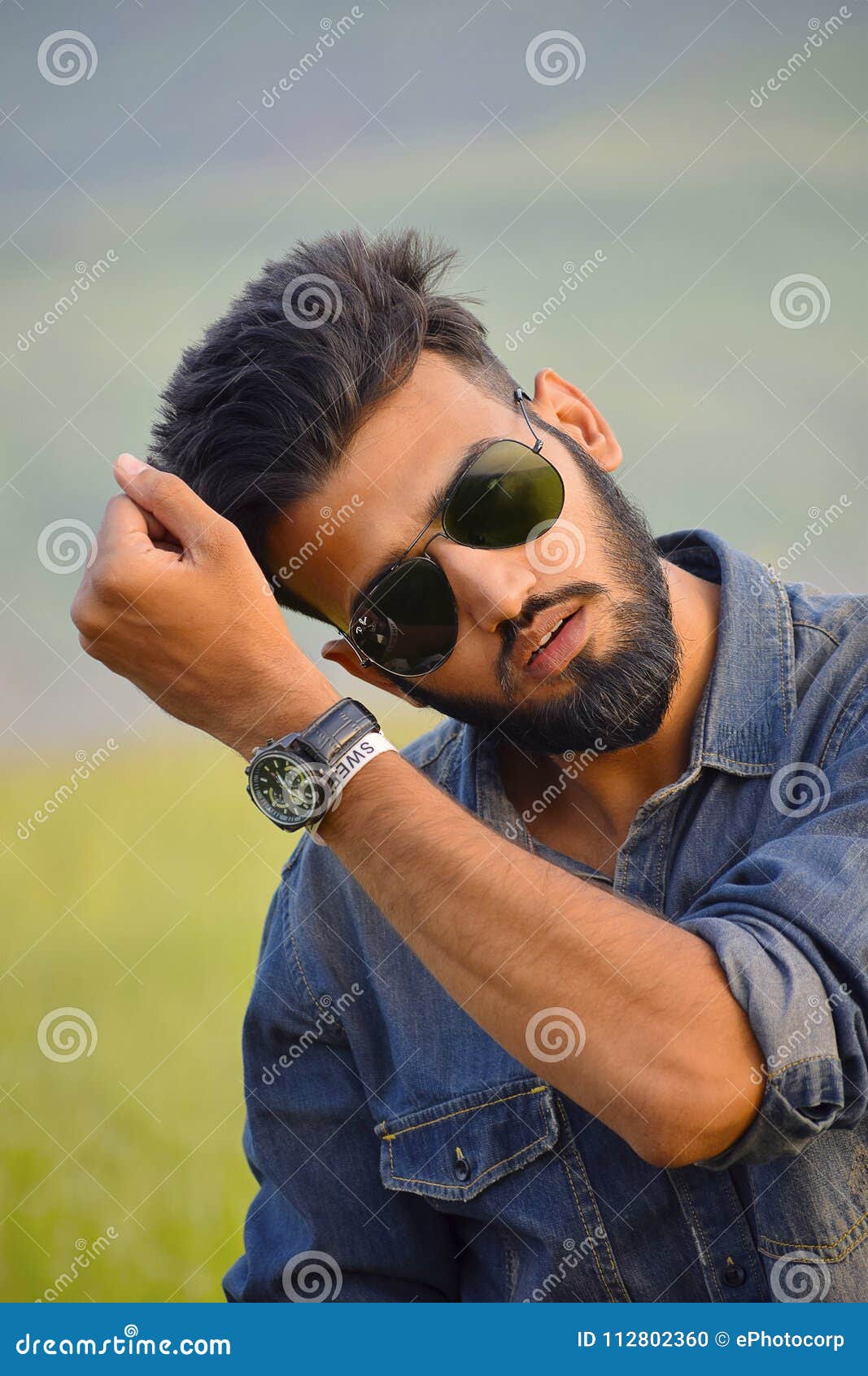 Indian Boy with Hand on Head, Pune, Maharashtra. Stock Photo - Image of ...