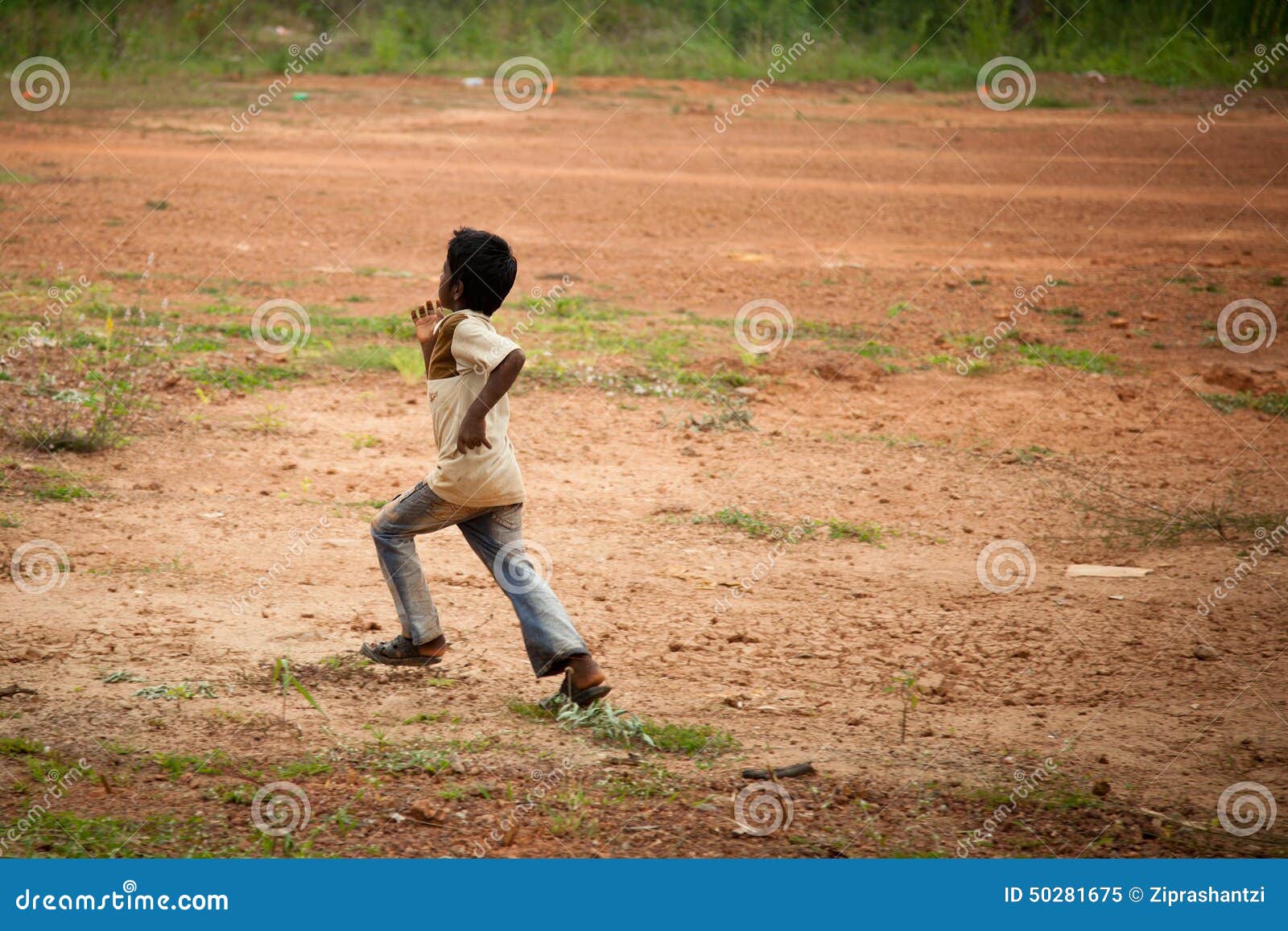 Indian Man Running