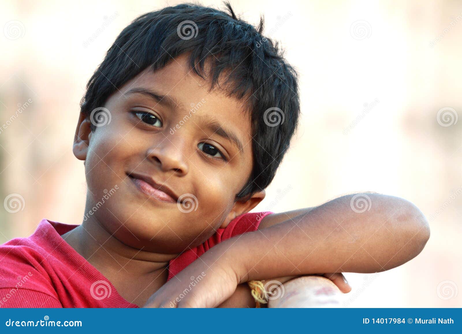 Indian boy with smile stock photo. Image of portrait - 14017984